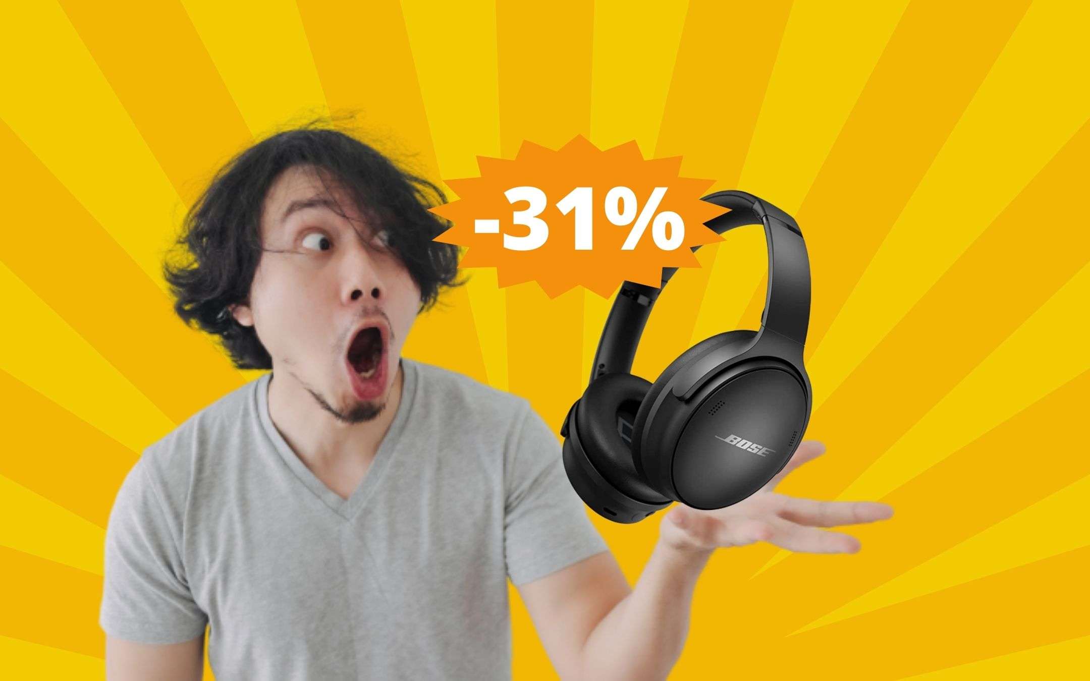 Bose QuietComfort SE: cuffie wireless premium in super sconto