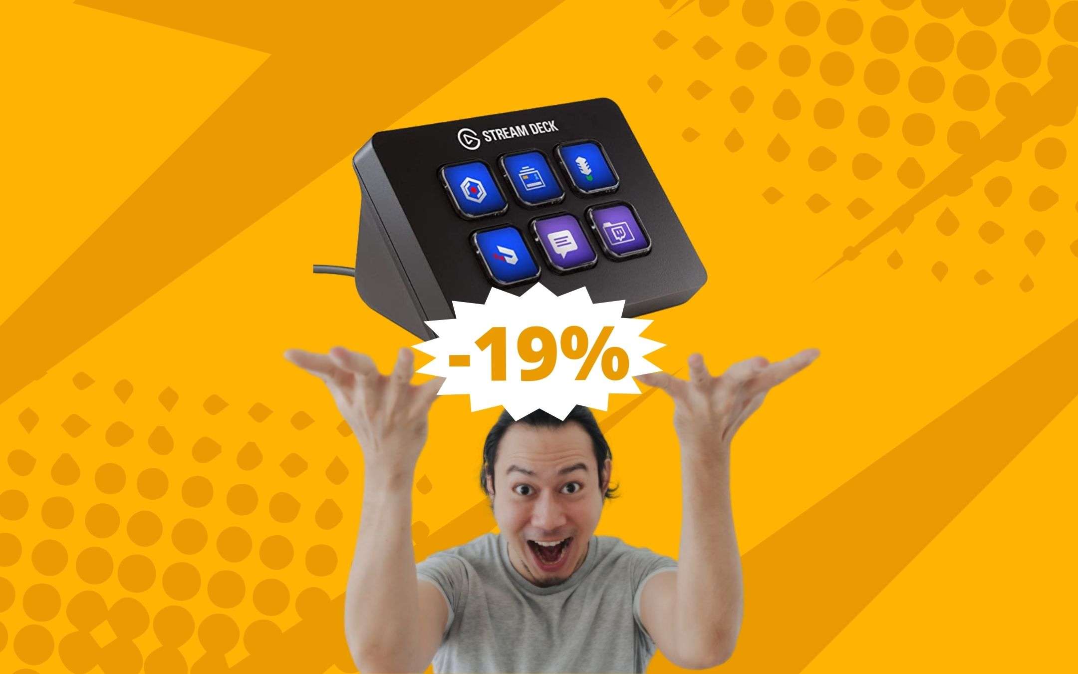 Elgato Stream Deck Mini: tutti gli streamer lo vogliono a questo prezzo