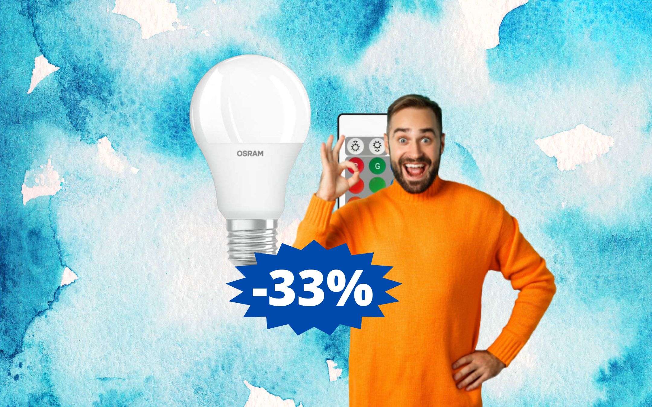 Lampadine LED Osram RGB: colora la tua casa ad un prezzo speciale