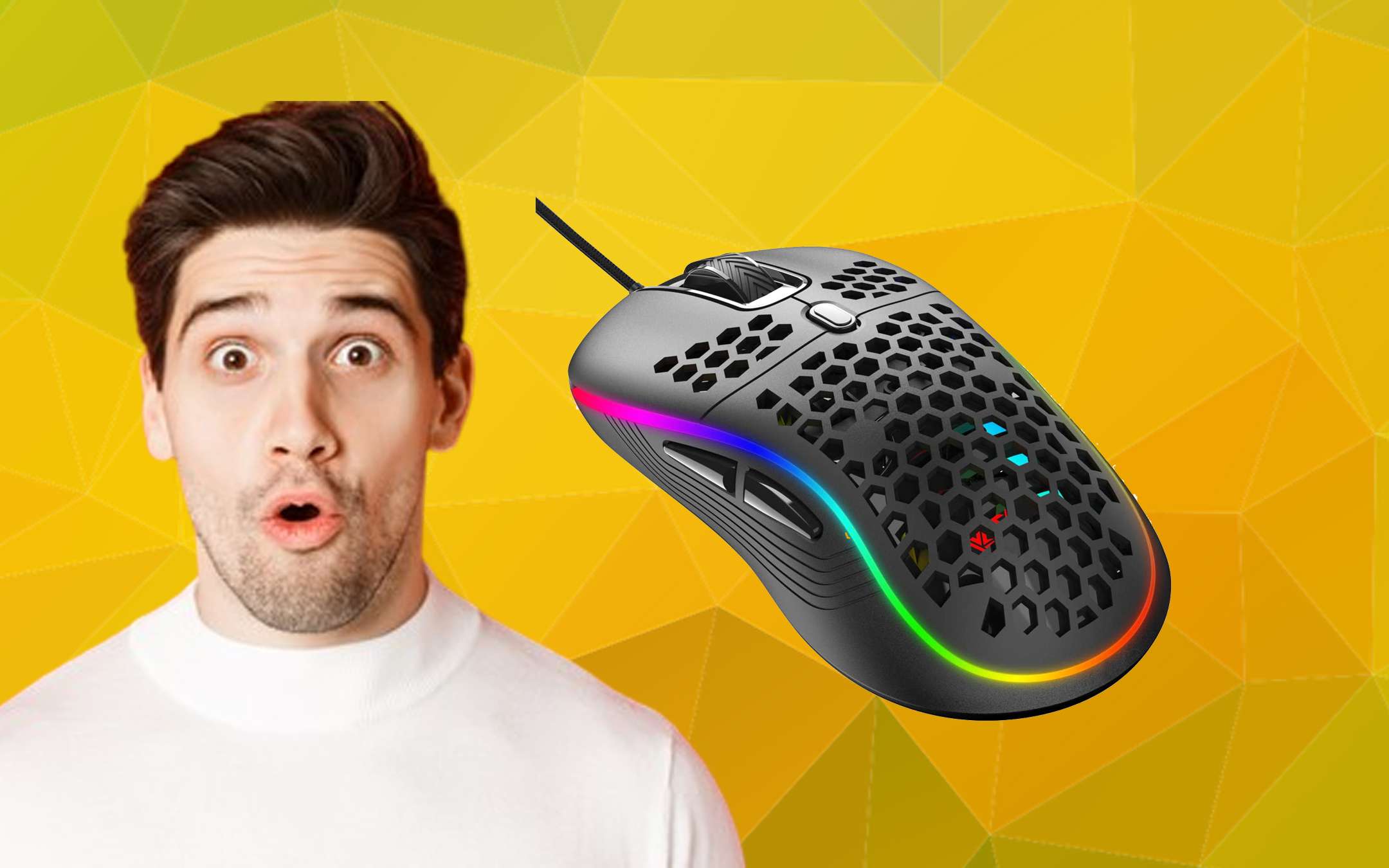 Mouse da gaming con 7 pulsanti programmabili a METÀ PREZZO (Amazon)