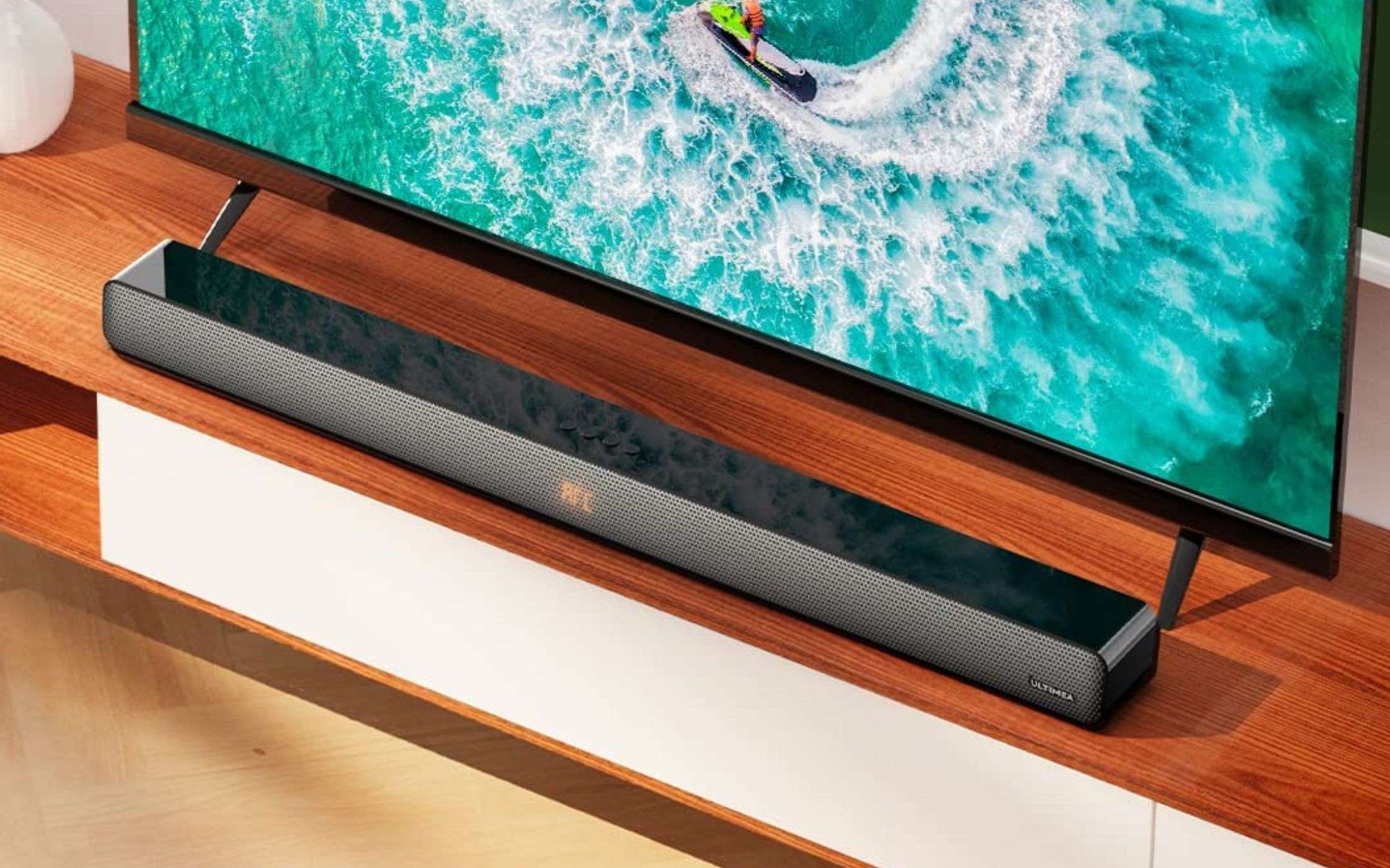 Un MOSTRO di soundbar 100W a prezzo inspiegabilmente basso su Amazon (61€)