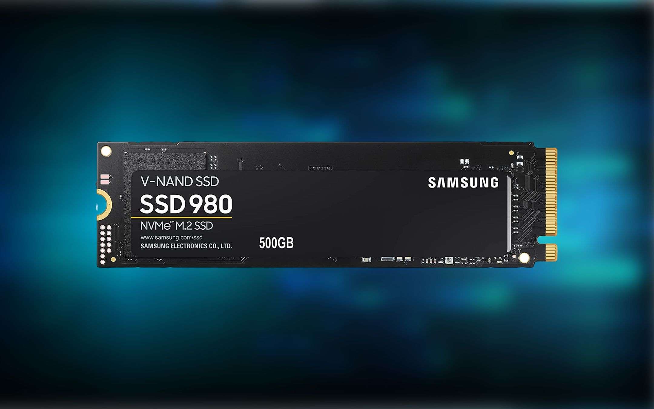 SSD Samsung NVMe 500GB: il prezzo scende sotto i 40€ su Amazon