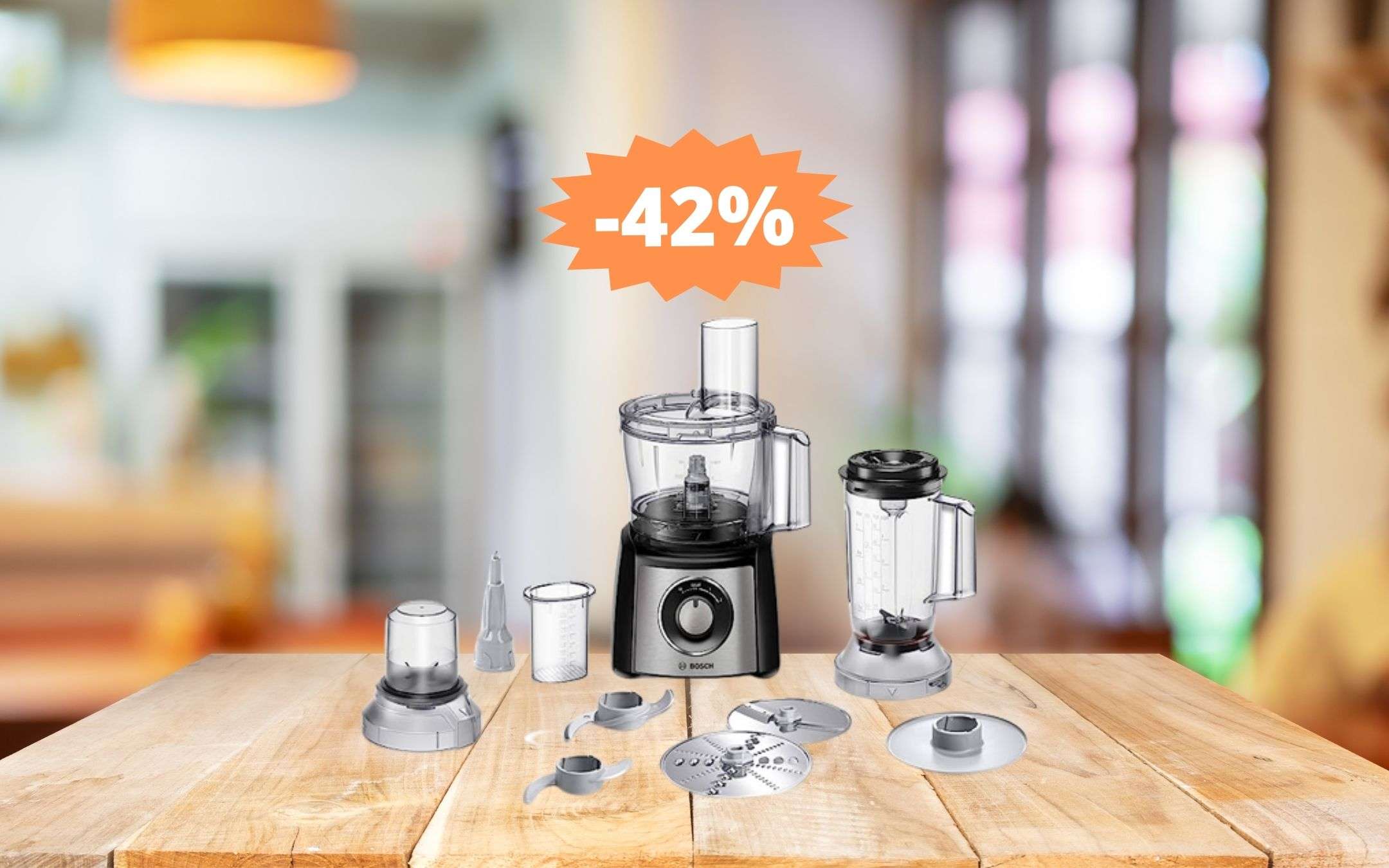 Bosch MultiTalent 3: sconto FOLLE per il robot da cucina definitivo