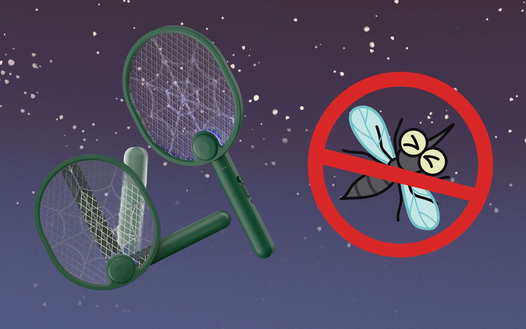 Zanzare ADDIO con la racchetta 2 in 1: la vogliono tutti, GENIALATA (17€)