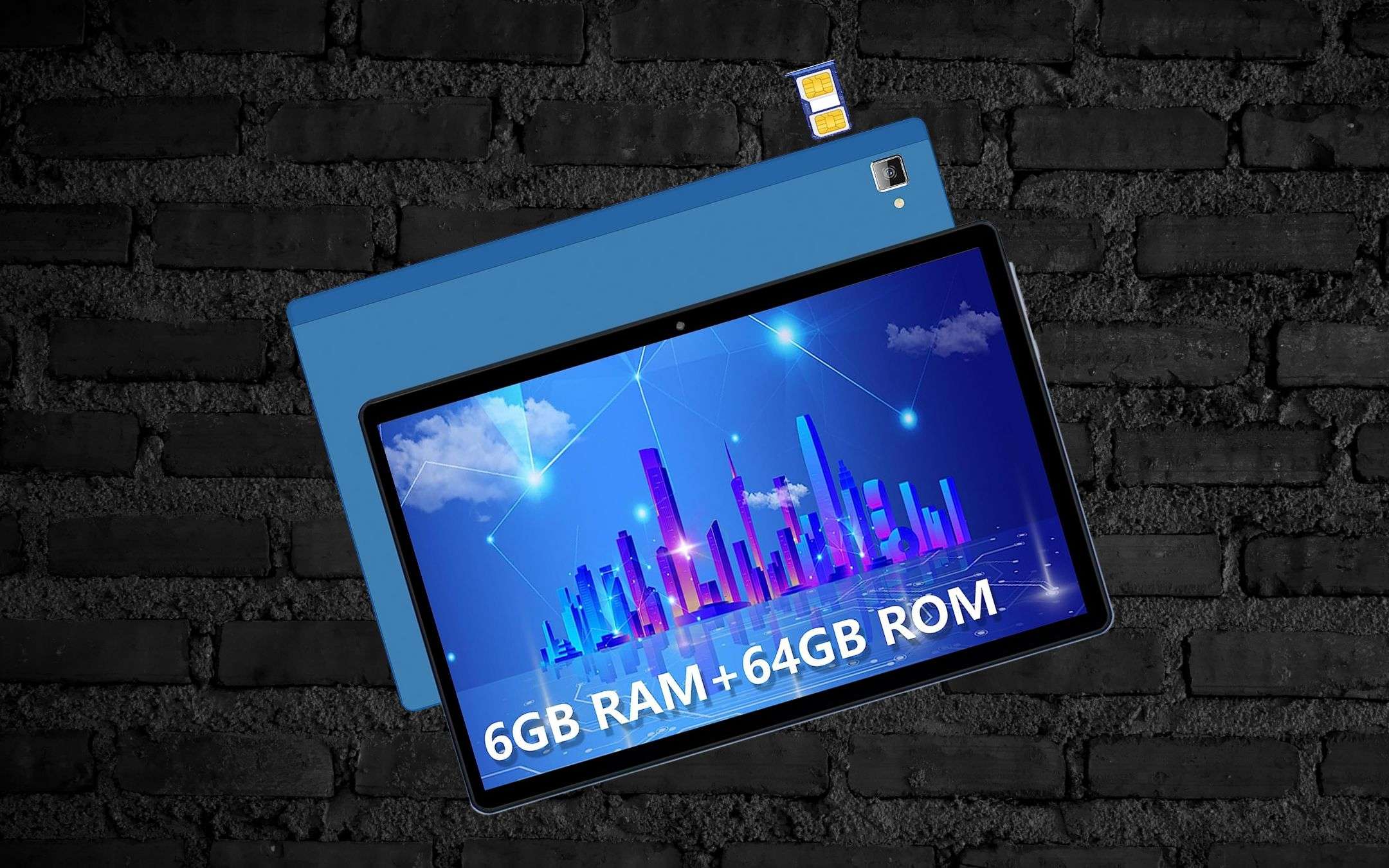 RAM 6GB, dual SIM 4G e batteria infinita: questo tablet è ASSURDO (89€)