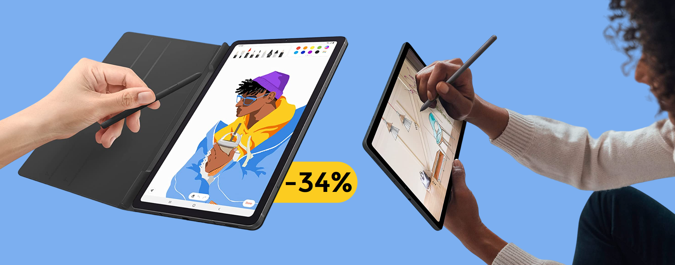 Tablet Samsung con S Pen: lo SCONTO Amazon da non perdere (-150€)