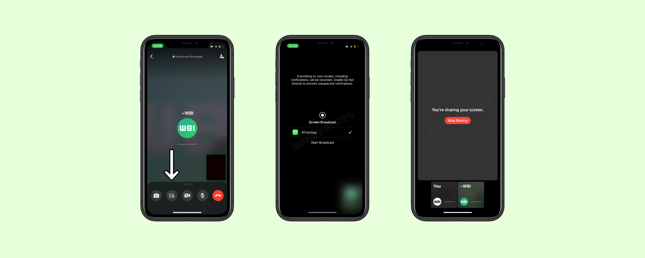 WhatsApp: condivisione dello schermo in videochiamata anche su iOS WhatsApp: condivisione dello schermo in videochiamata anche su iOS