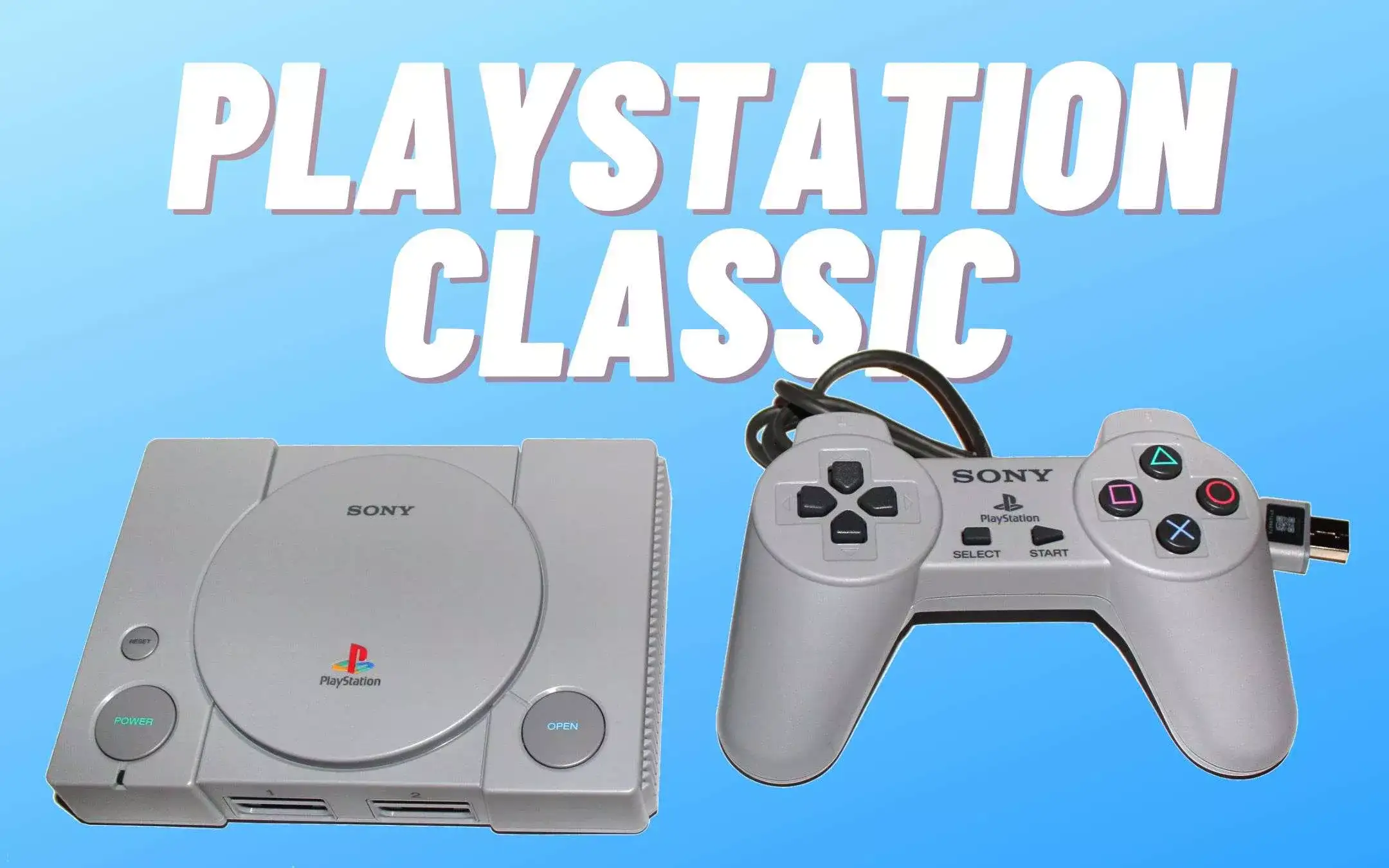 PlayStation Classic: rivivi gli anni '90 con la console più INCREDIBILE ...