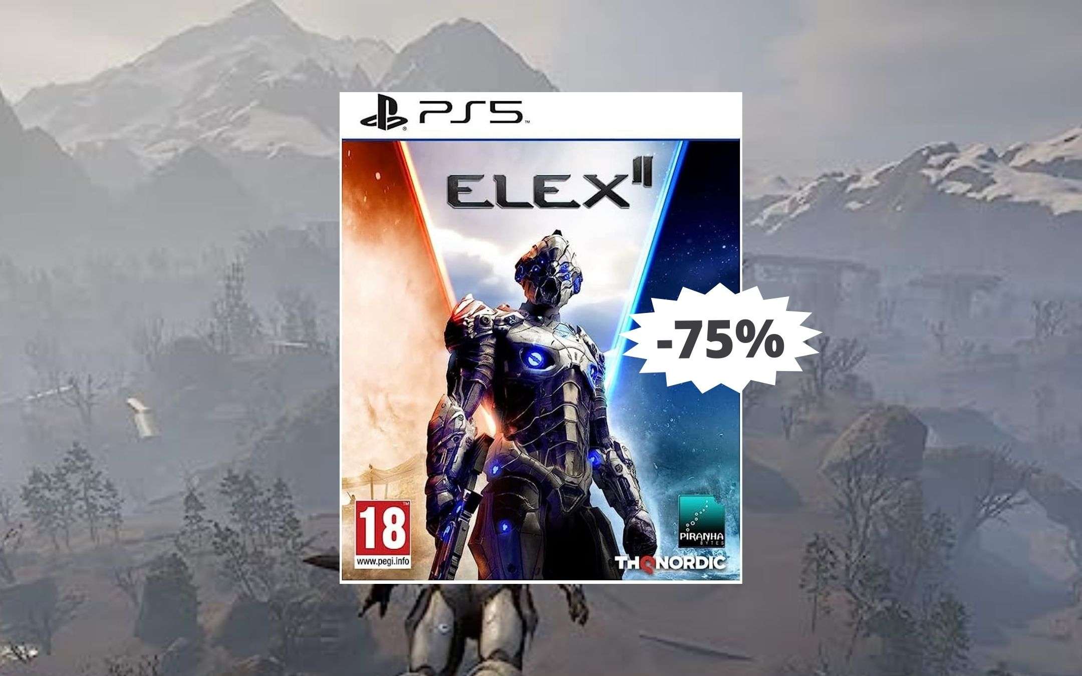 Elex II PS5: CROLLO del prezzo su Amazon (-75%)