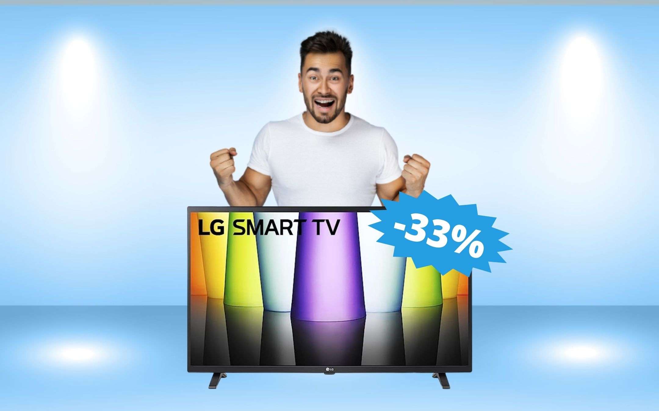 Smart TV LG 32": un'occasione da non perdere (-33%)
