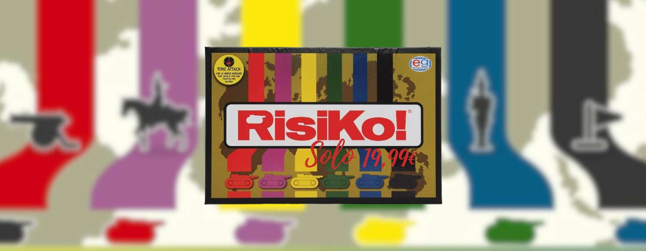 Risiko: solo 20€ al Prime Day per il gioco da tavolo senza tempo