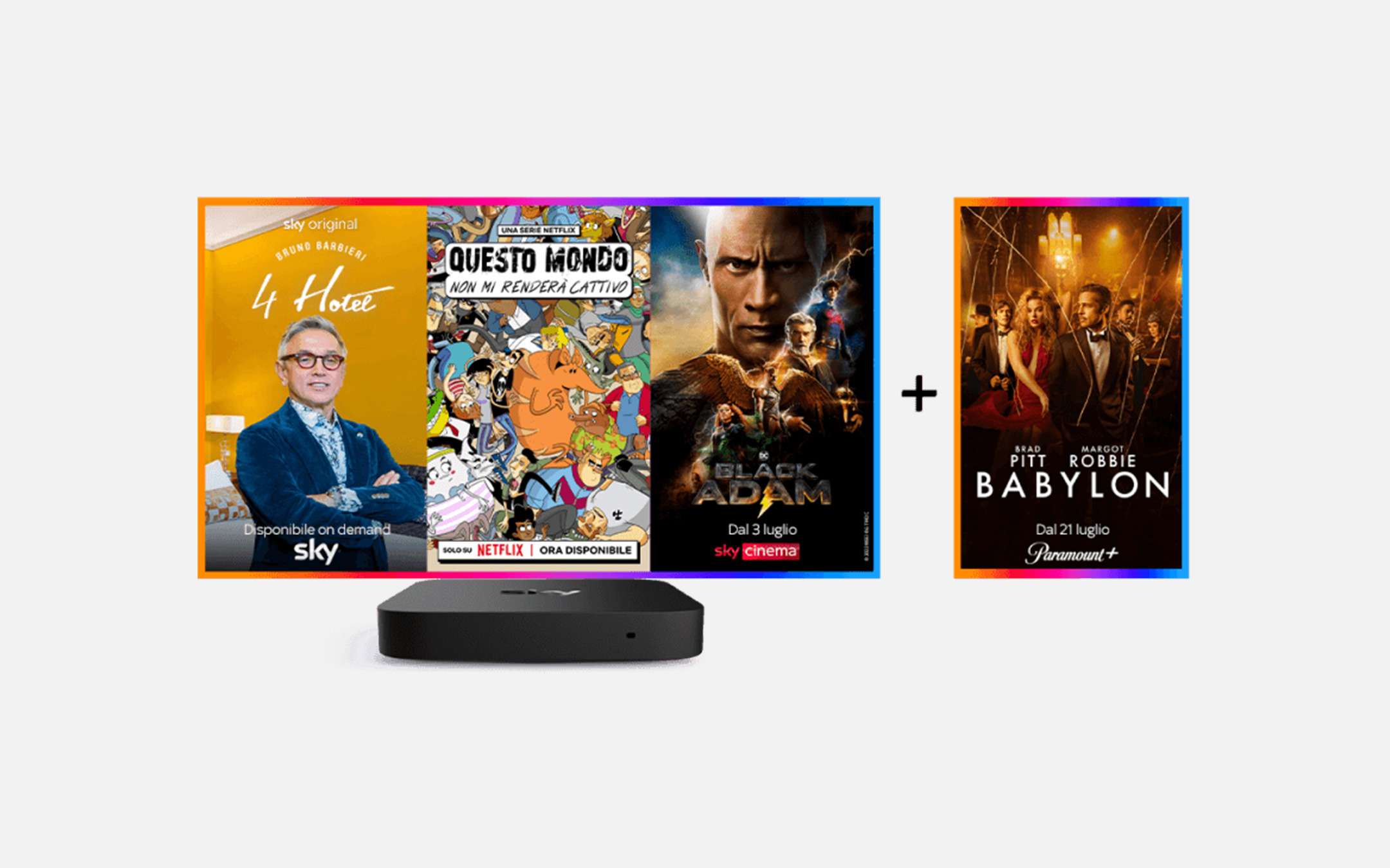 Sky: con la promo estiva hai Netflix, Cinema e Paramount+ a 19€