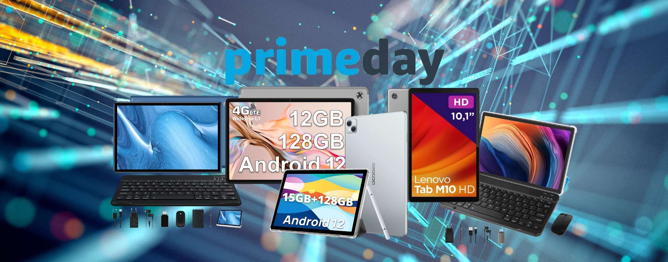 Tablet a meno di 160€ al Prime Day 2023: 5 modelli IMPERDIBILI