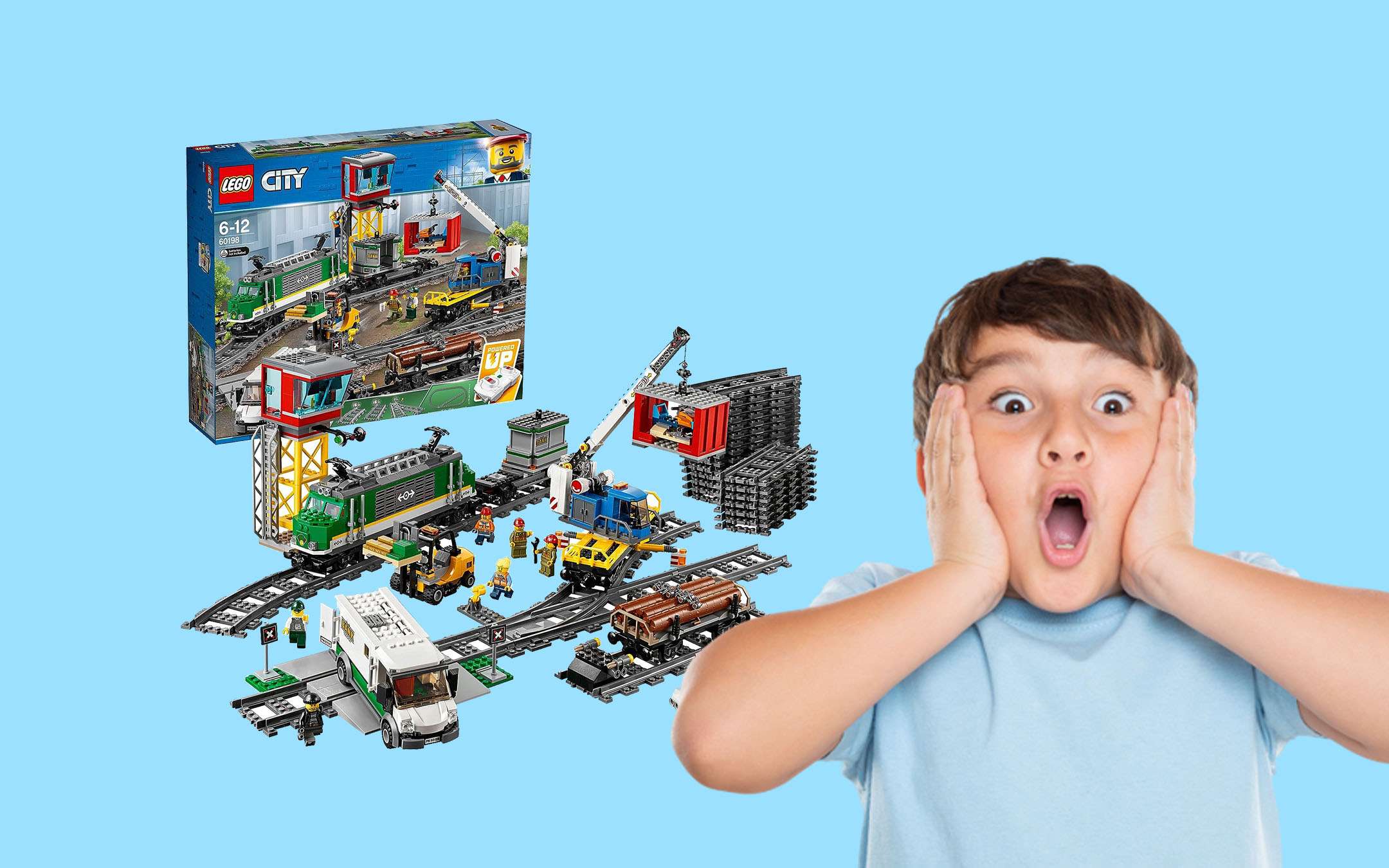 LEGO City Treno Merci in offerta TOP: risparmia 76€ su Amazon