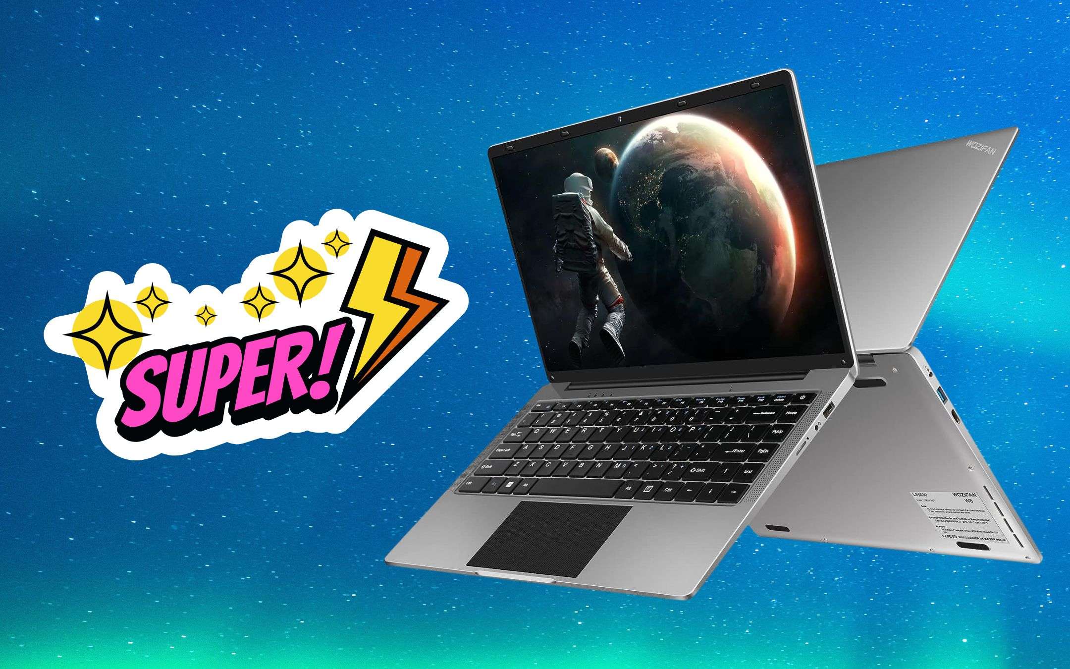 PC portatile 14" a 212€, prezzo SHOCK: Windows 11, RAM 6GB ed SSD 128GB