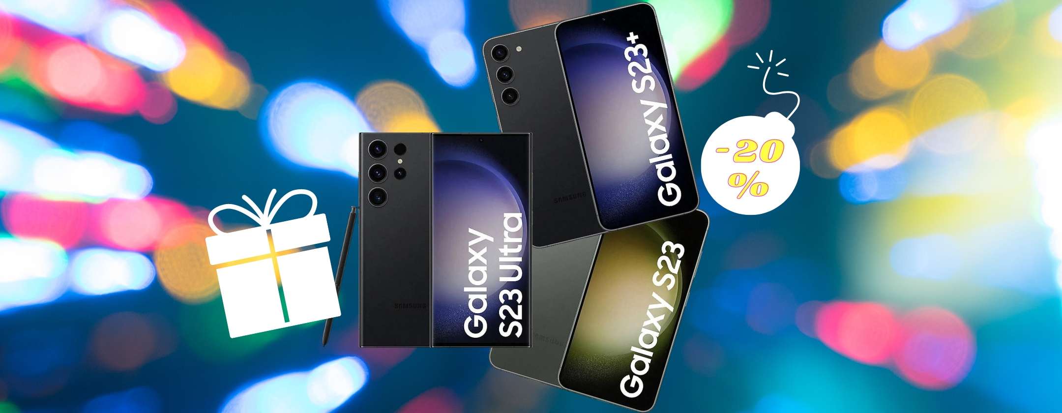 Acquista Samsung Galaxy S23: -20% e Galaxy Tab A8 in REGALO