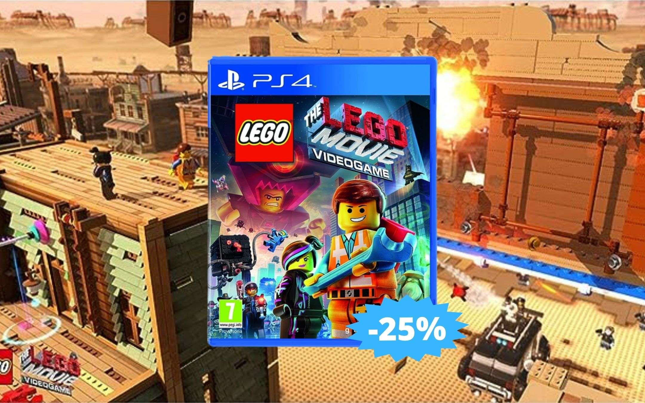 The LEGO Movie PS4: l'avventura che cercavi in MEGA sconto
