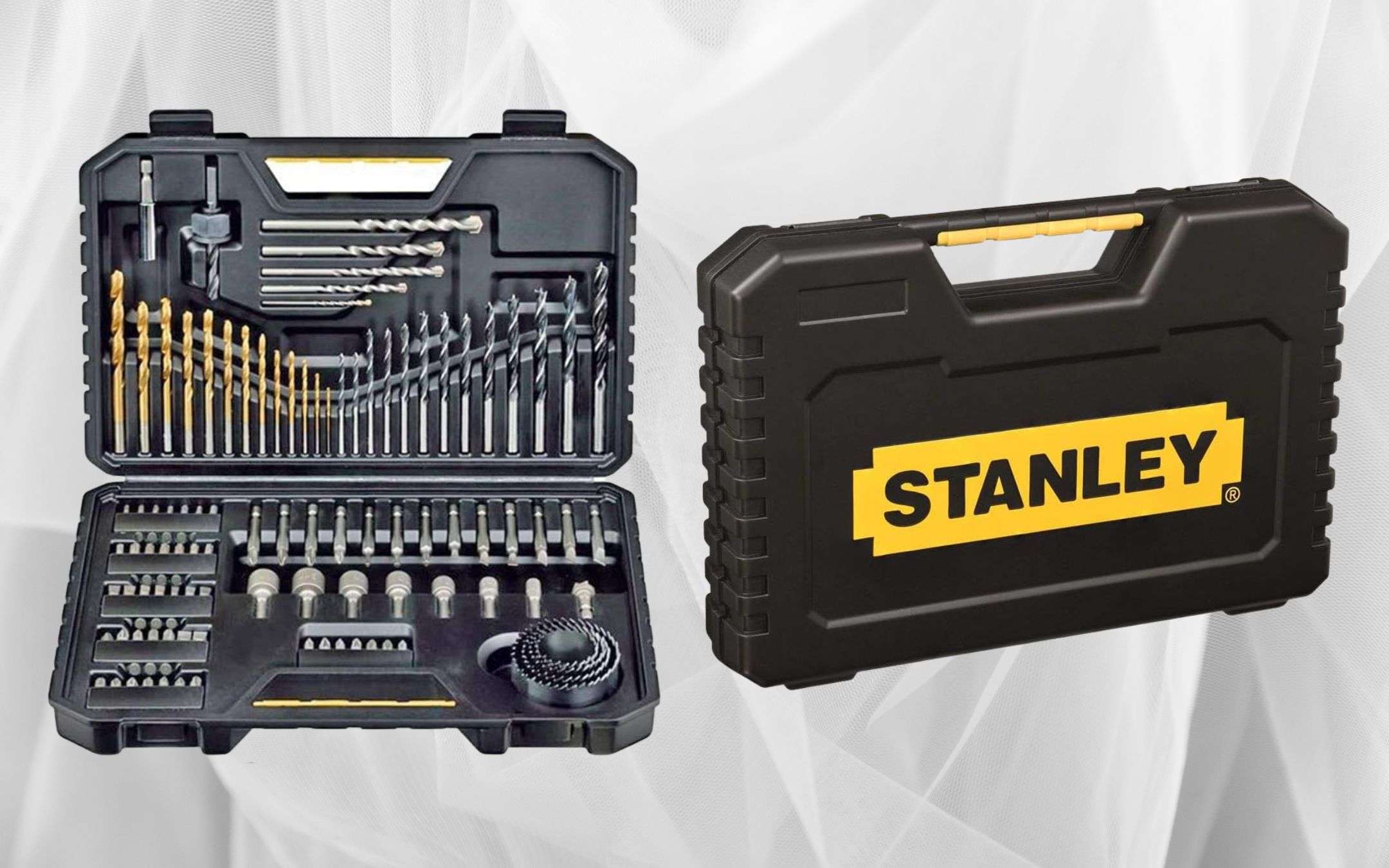 Stanley, fai da te PREMIUM: mega kit 100 in 1 a prezzo ridicolo su ...