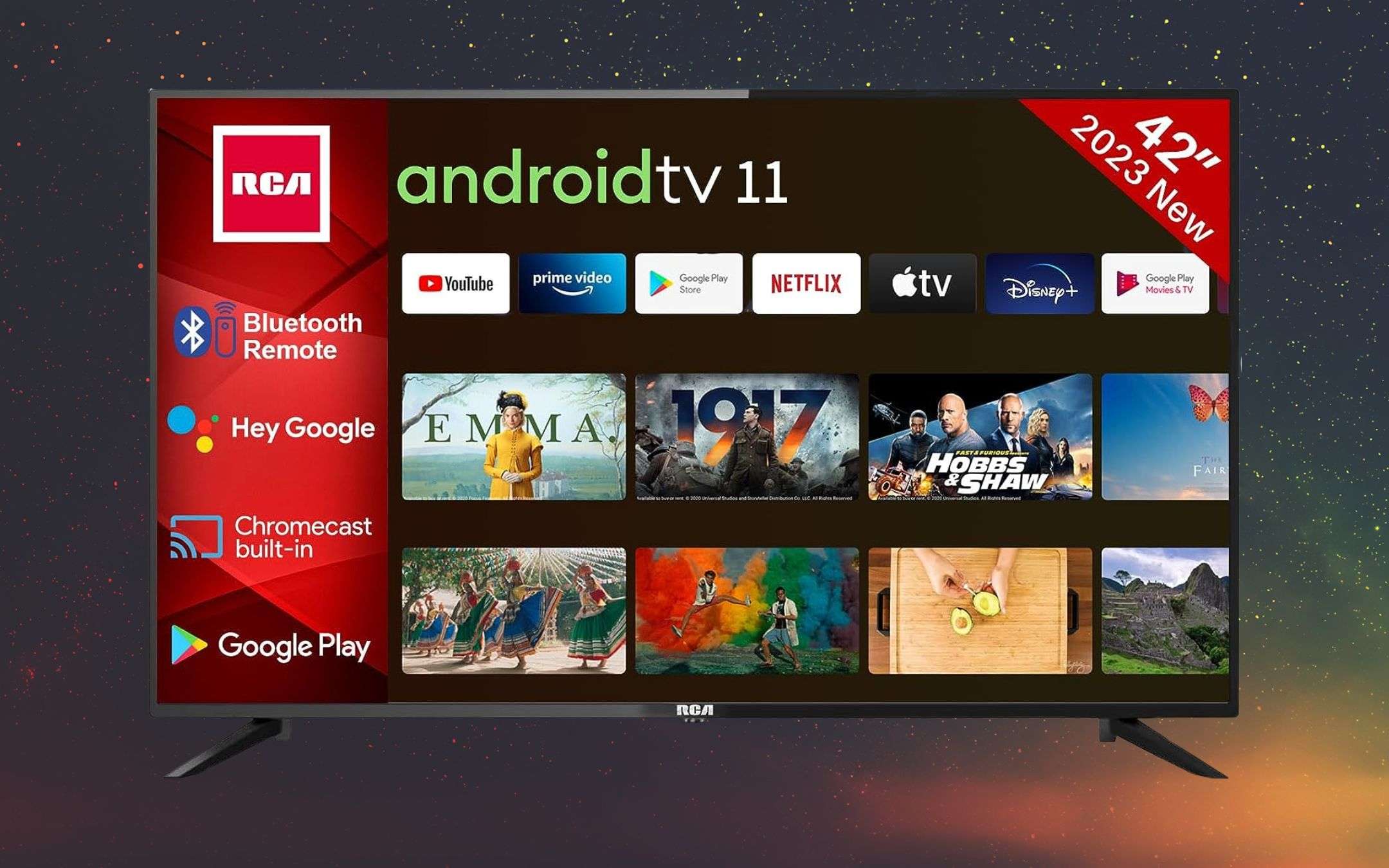 Smart TV Android 42" a prezzo STRACCIATO su Amazon: da non perdere (249€)