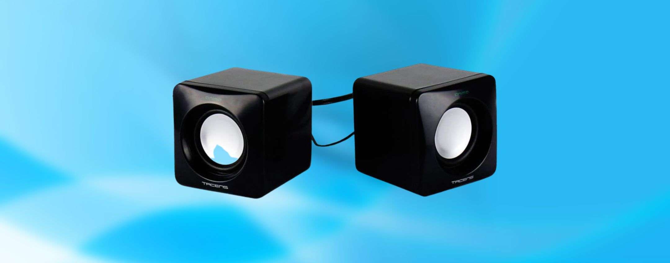 Piccole casse per PC 8W in offerta Amazon a 6,99€