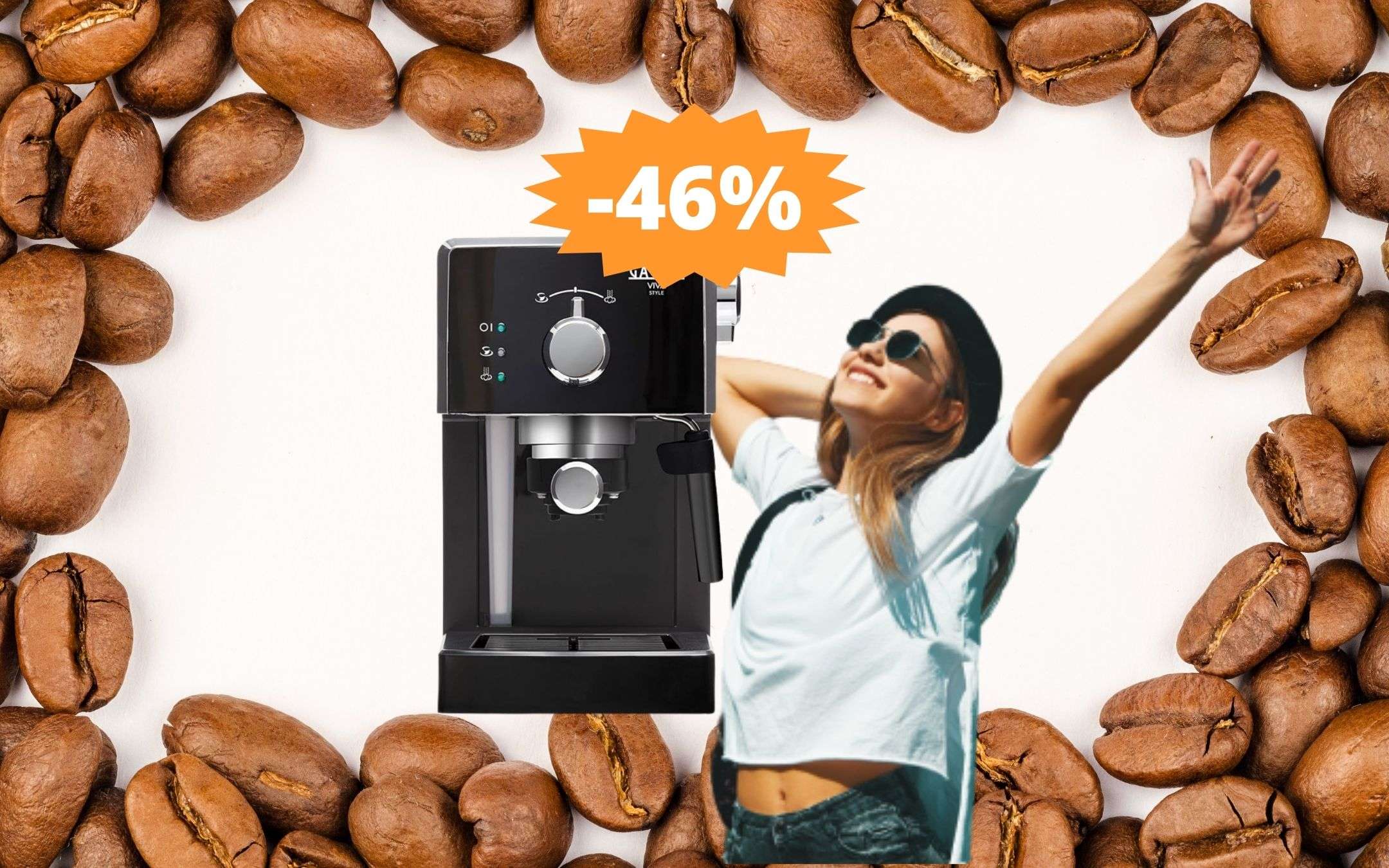 Macchina da caffè Gaggia Viva Style: prezzo BOMBA su Amazon (-46%)