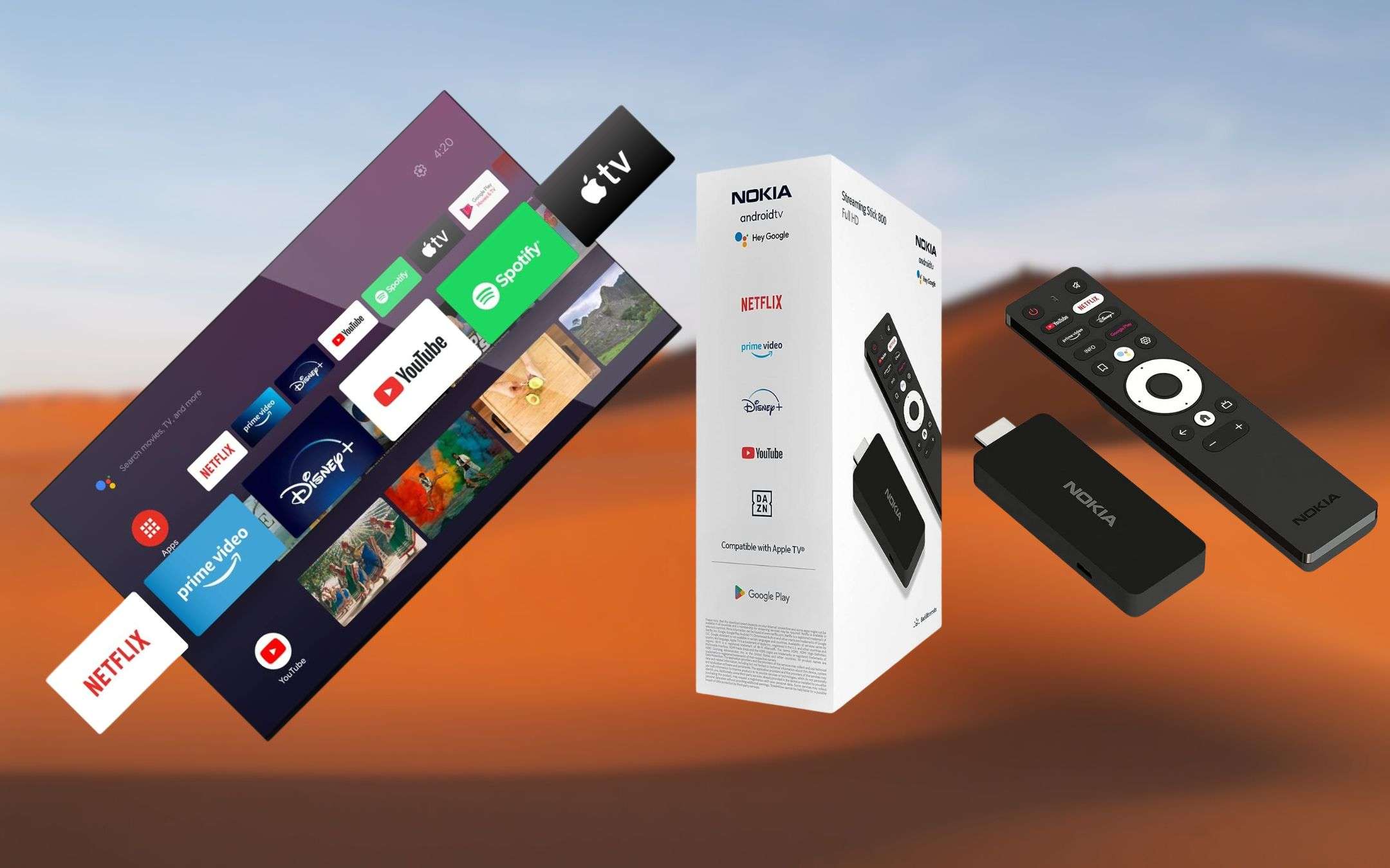 Nokia Streaming Stick 800 è PAZZESCO: smart TV Android e Chromecast con 32€
