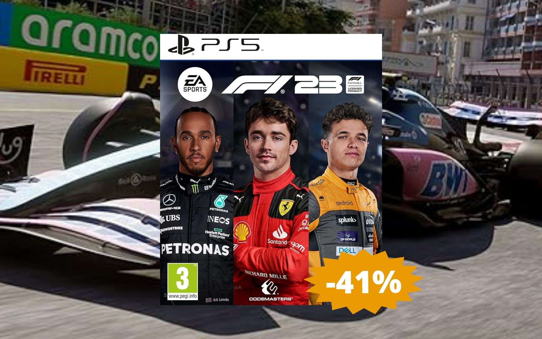 F1 23 per PS5: un'OCCASIONE da non perdere (-41%)