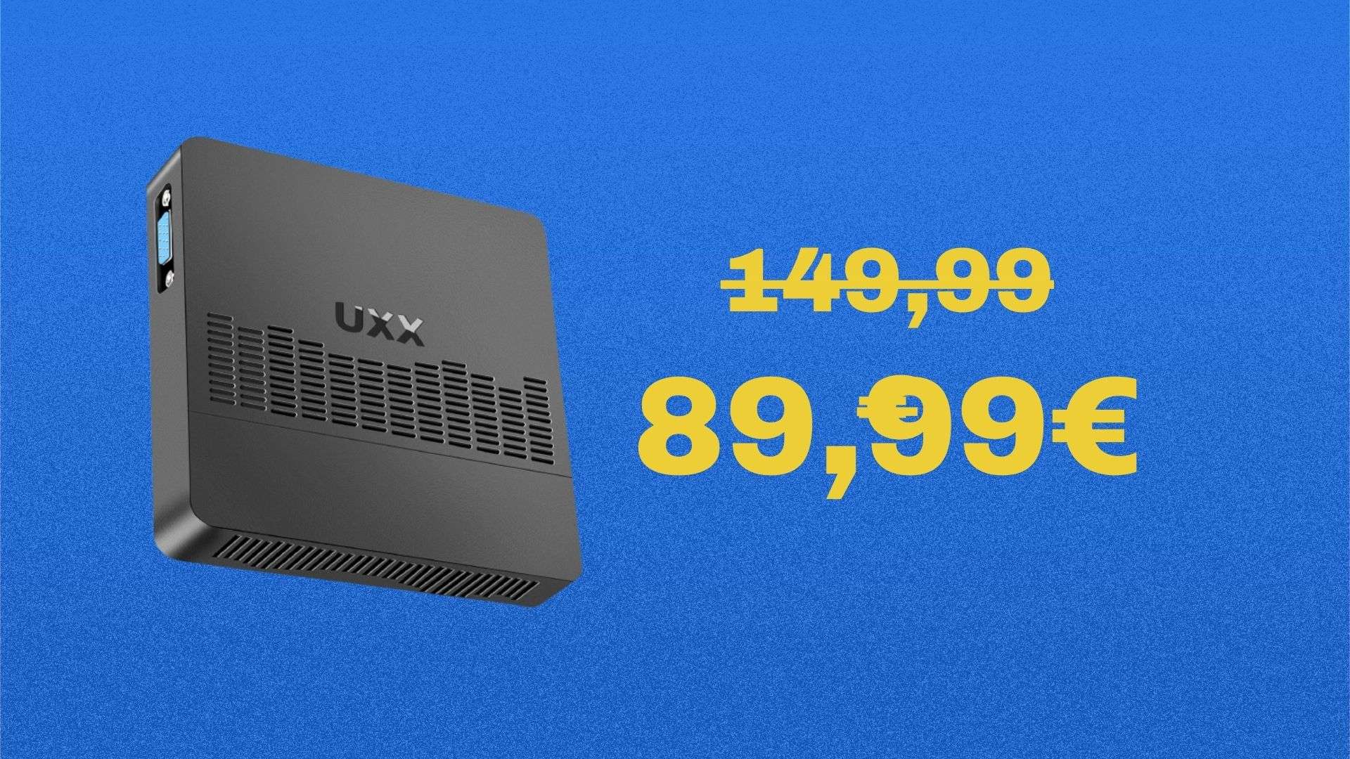 UXX Newest in offerta: questo potente Mini PC oggi costa meno di 90€