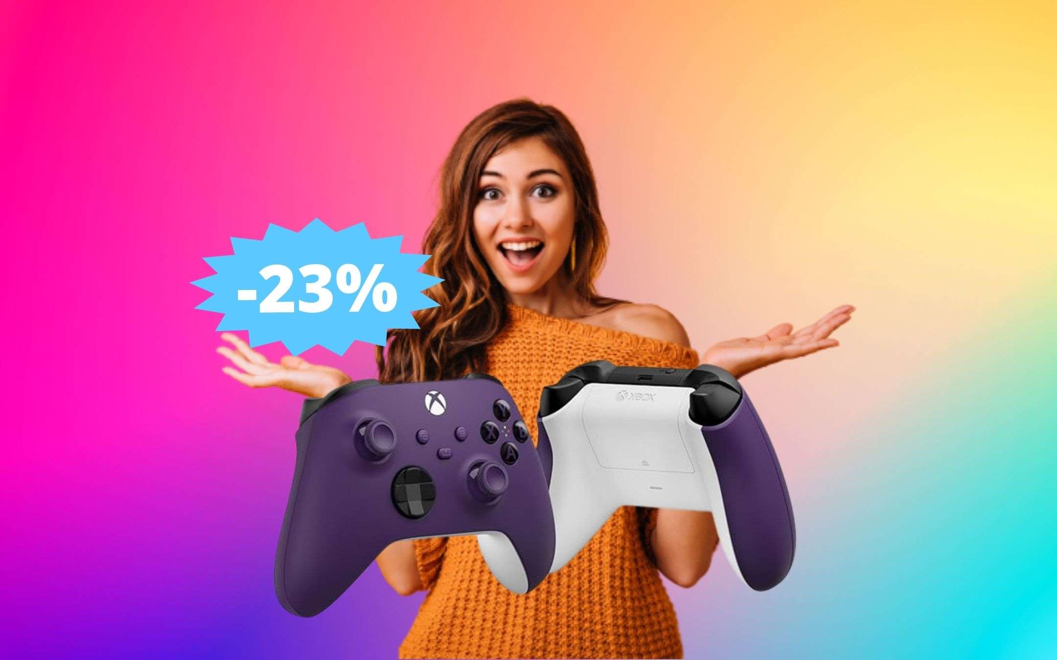 Controller Xbox: SUPER sconto per la colorazione Viola Astrale