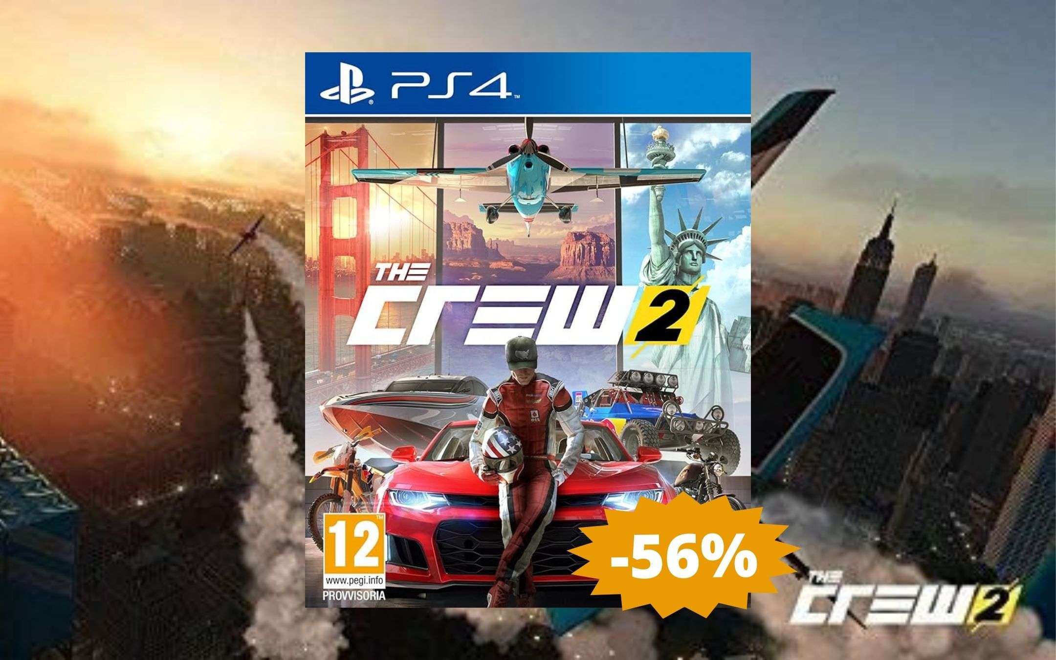 The Crew 2 per PS4: un AFFARE da non perdere su Amazon