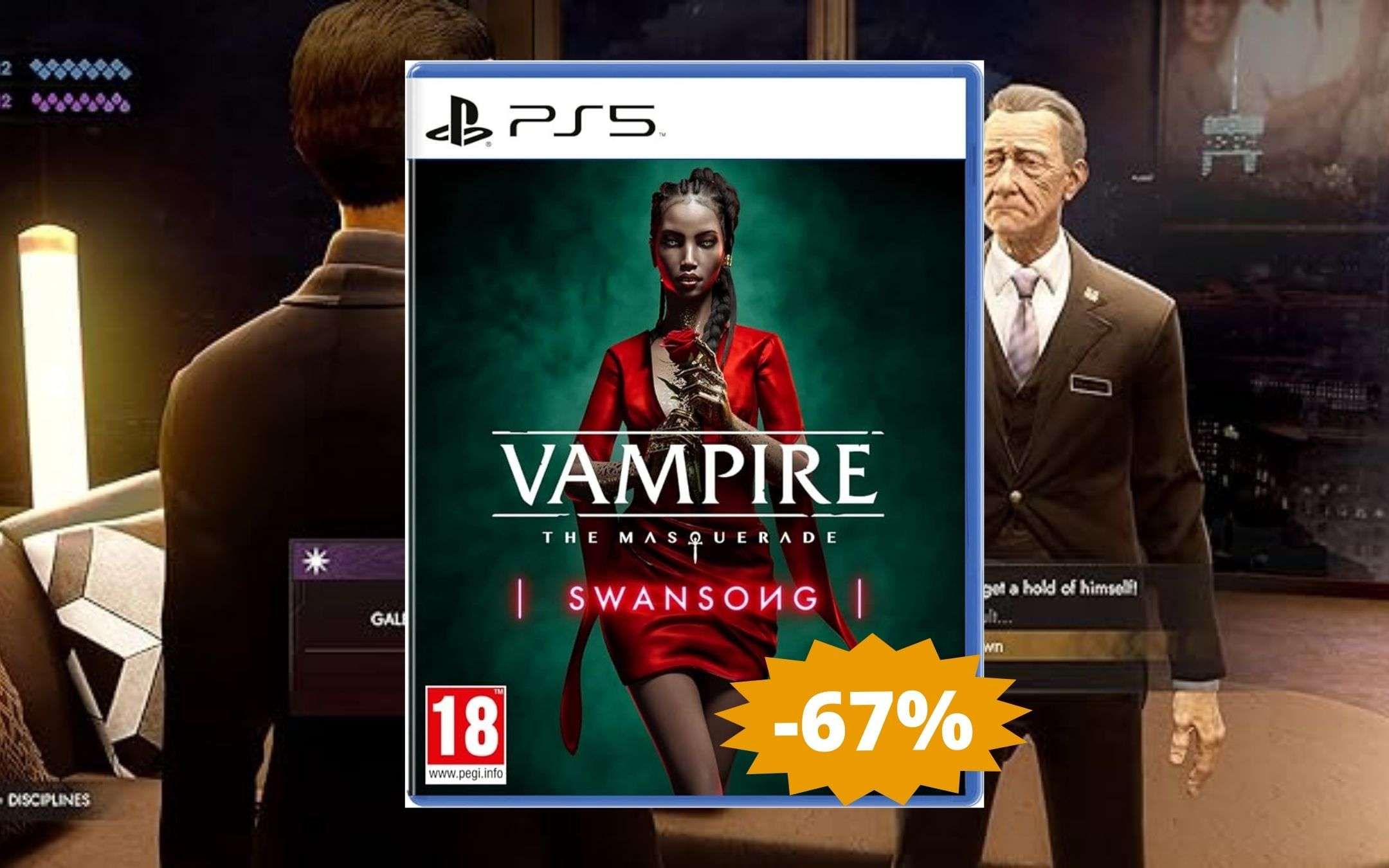 Vampire The Masquerade per PS5: prezzo RIDICOLO su Amazon