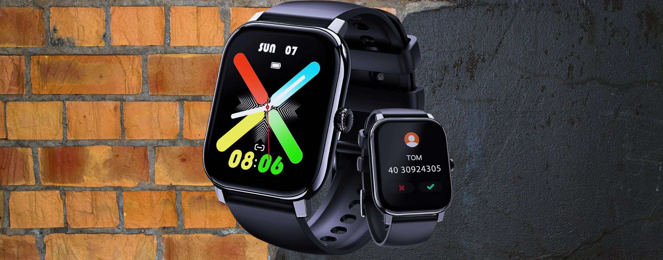Questo smartwatch a 27€ è un COMPUTER da mettere al polso (Amazon)