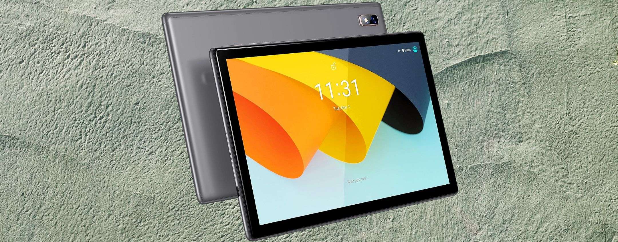 Tablet 10" a 54€ su Amazon: OCCASIONE da non credere, pochissimi pezzi