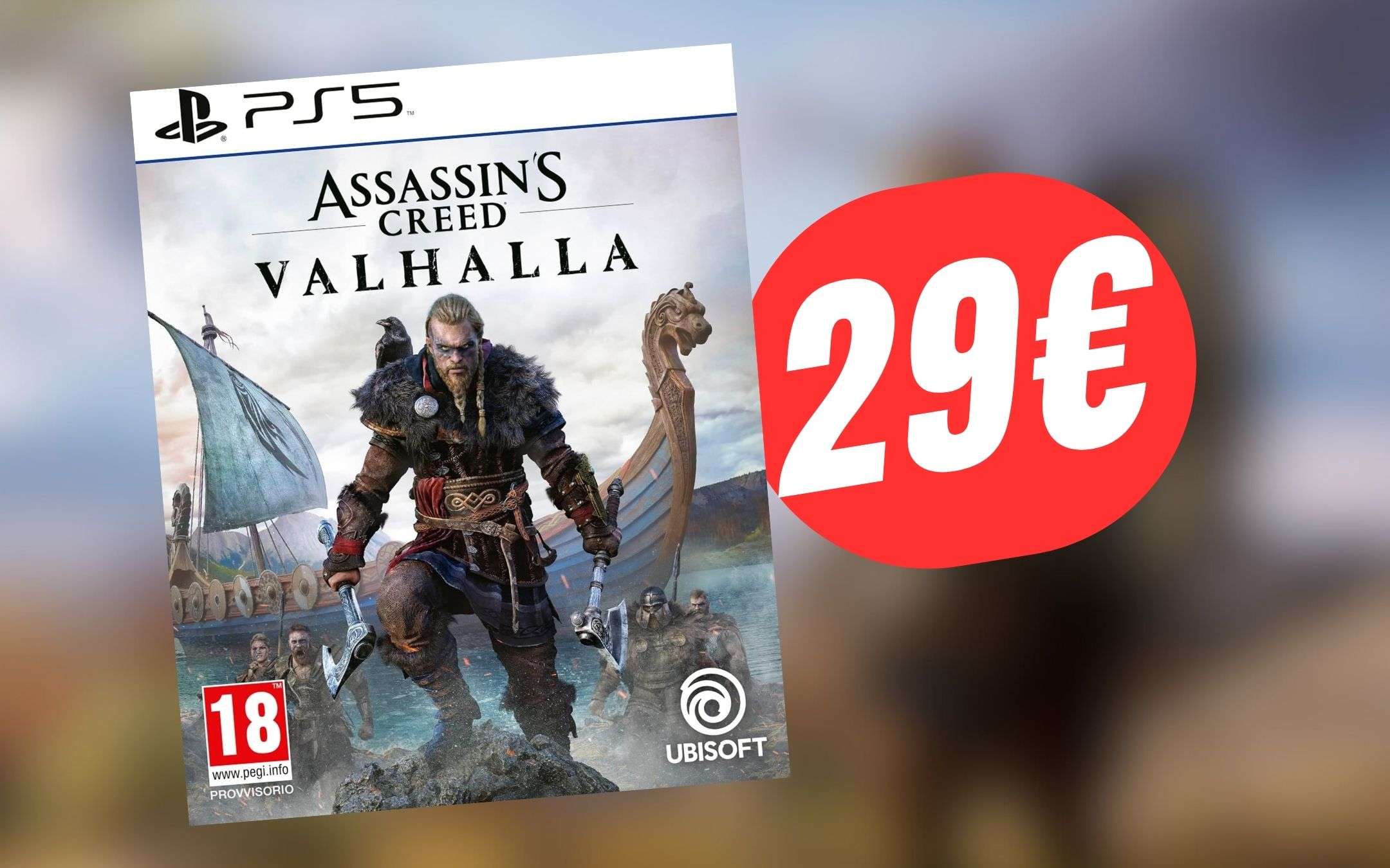 Assassins Creed Valhalla Per Ps5 Crolla A Soli 2998€ Grazie A Questo 9999