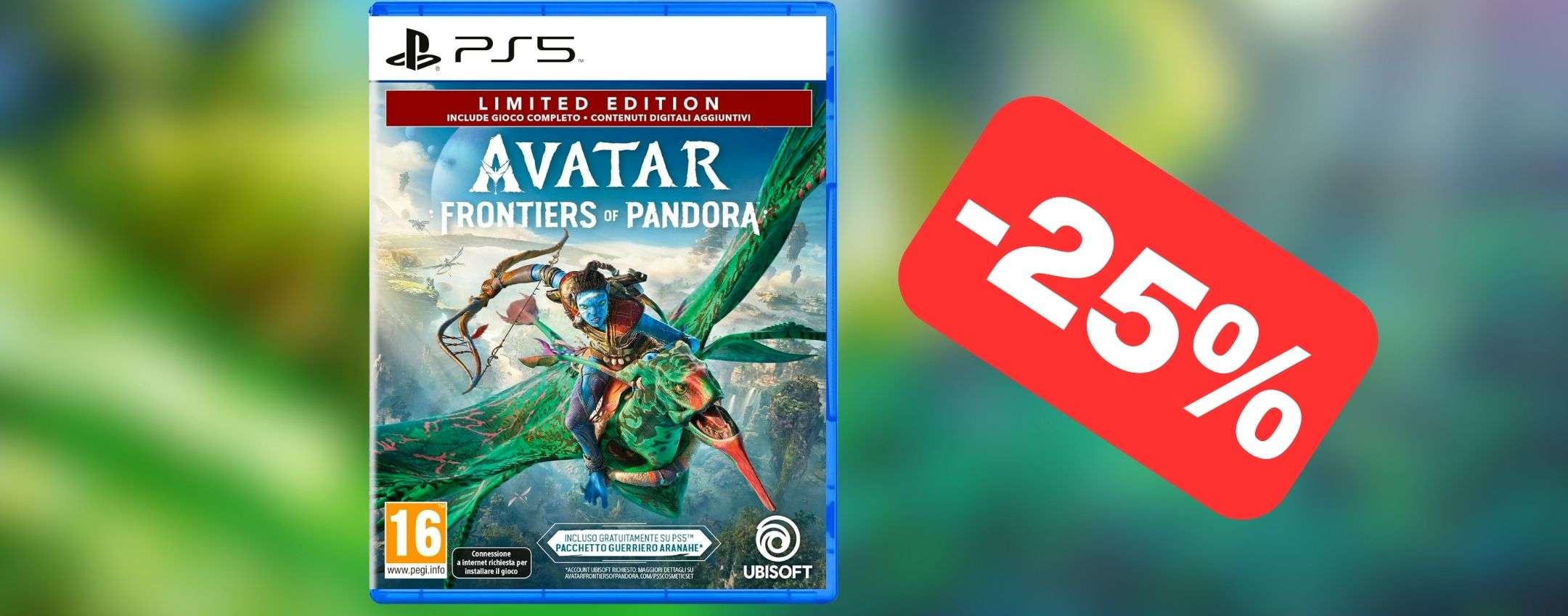 Il nuovo videogioco di Avatar in OFFERTA LAMPO su Amazon (-25%)