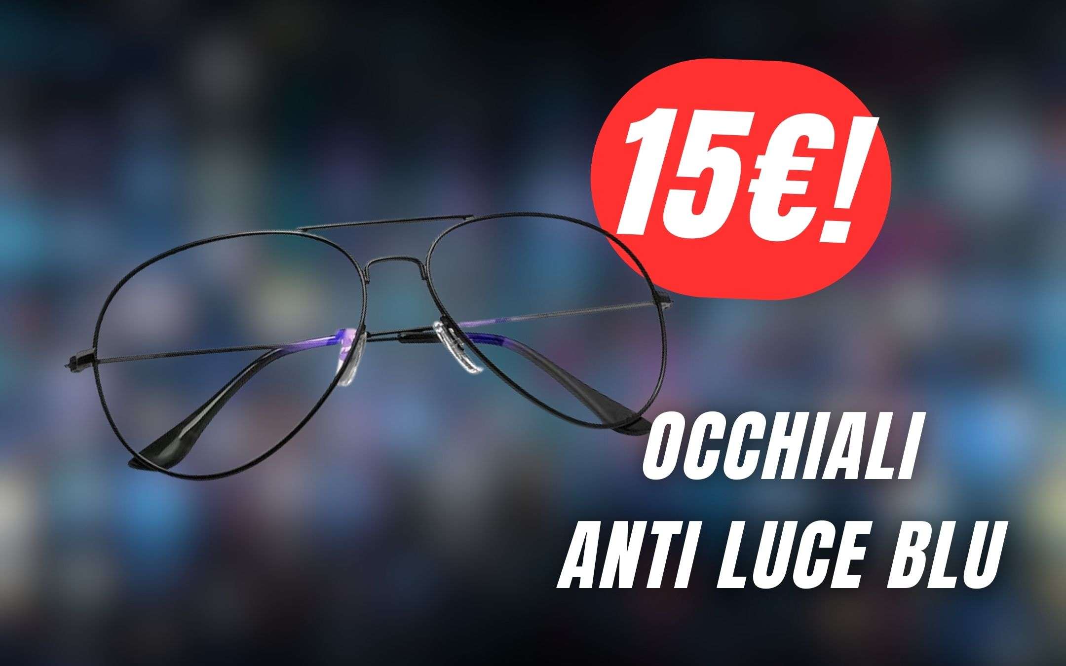 Proteggi i tuoi Occhi dagli Schermi con questi Occhiali Anti Luce Blu!