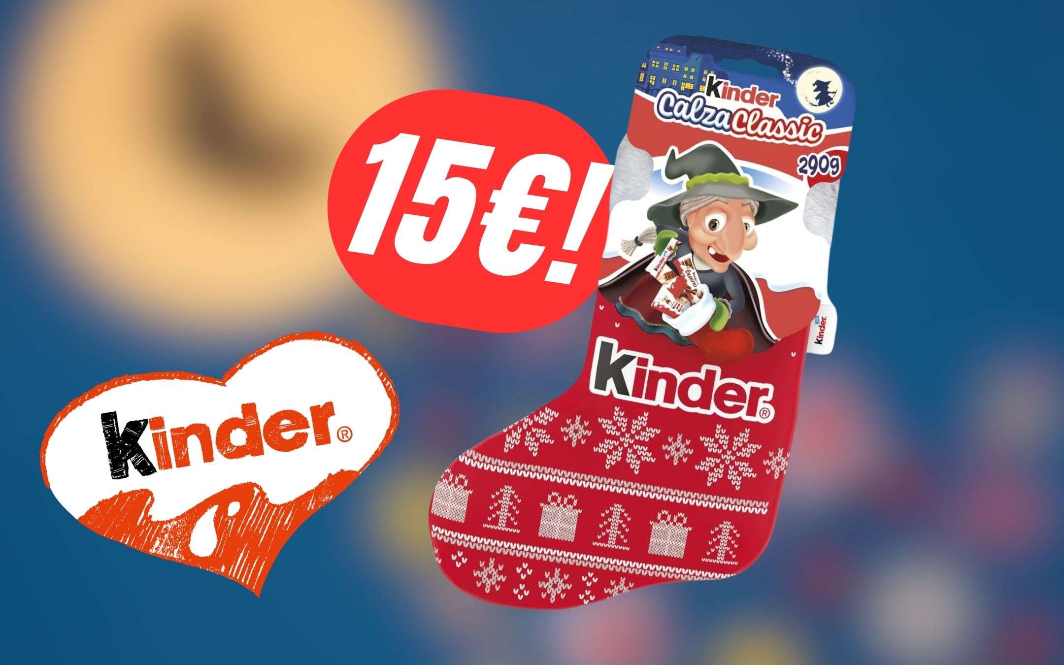 Risparmia sulla Calza Kinder in vista dell'Epifania 2024!