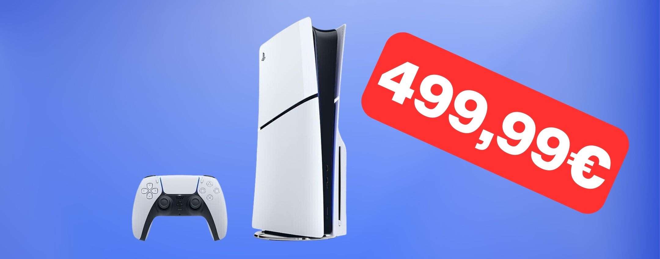 PS5 Slim: occasione eBay a 499,99 euro, consegna VELOCE