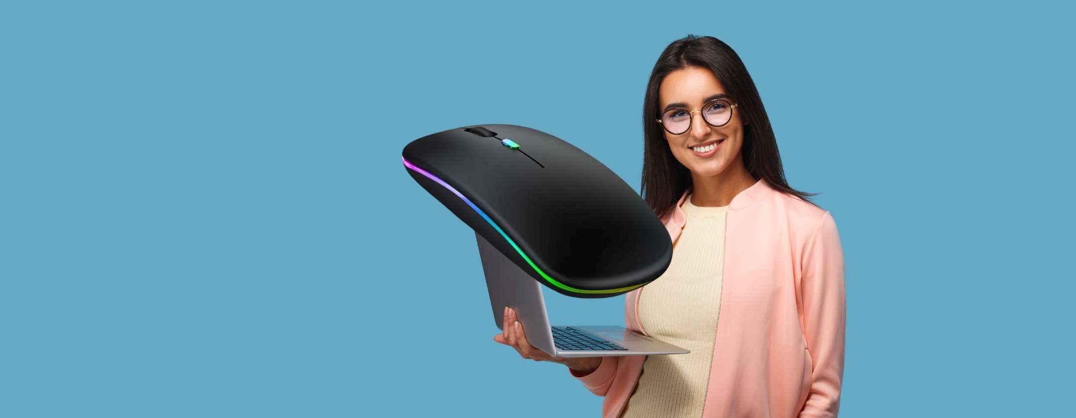 Mouse Slim Wireless a soli 4€ su TEMU