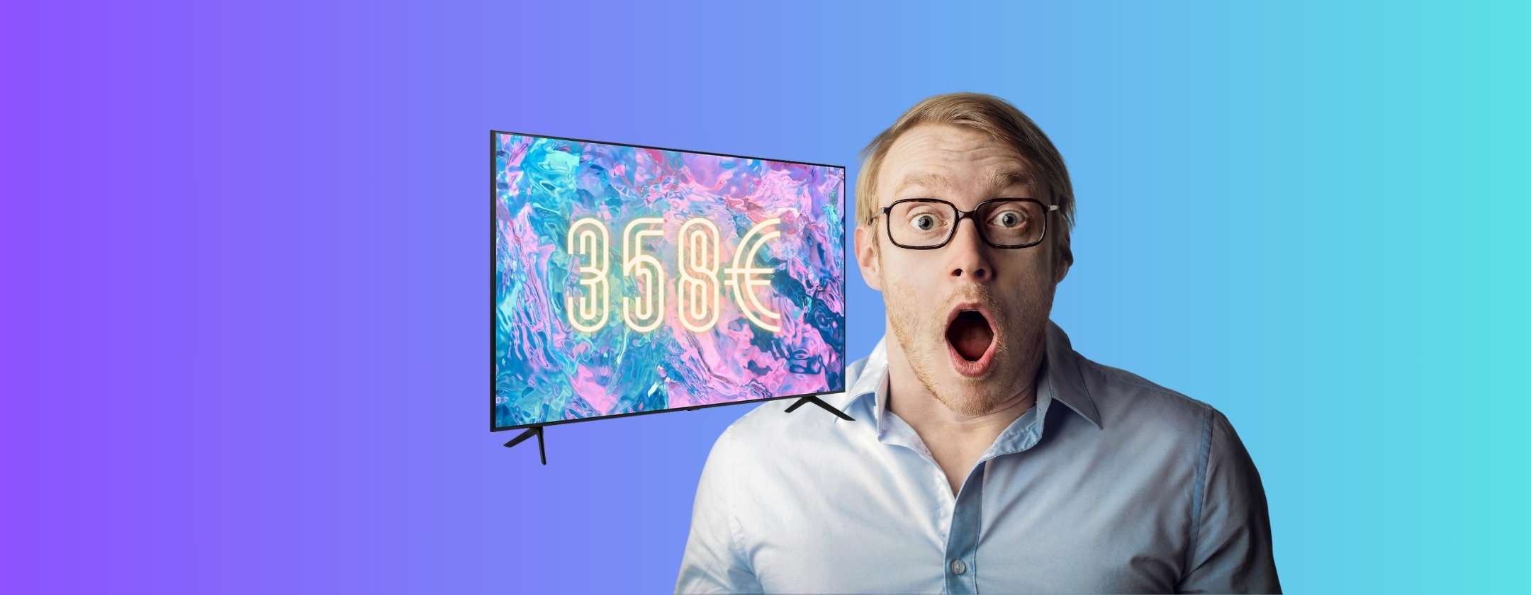 Samsung Crystal TV 4K: POTENZA e DETTAGLI a soli 358€