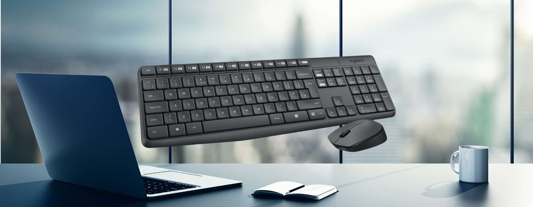 Tastiera + Mouse Wireless Logitech: scopri la COMBO a soli 24€
