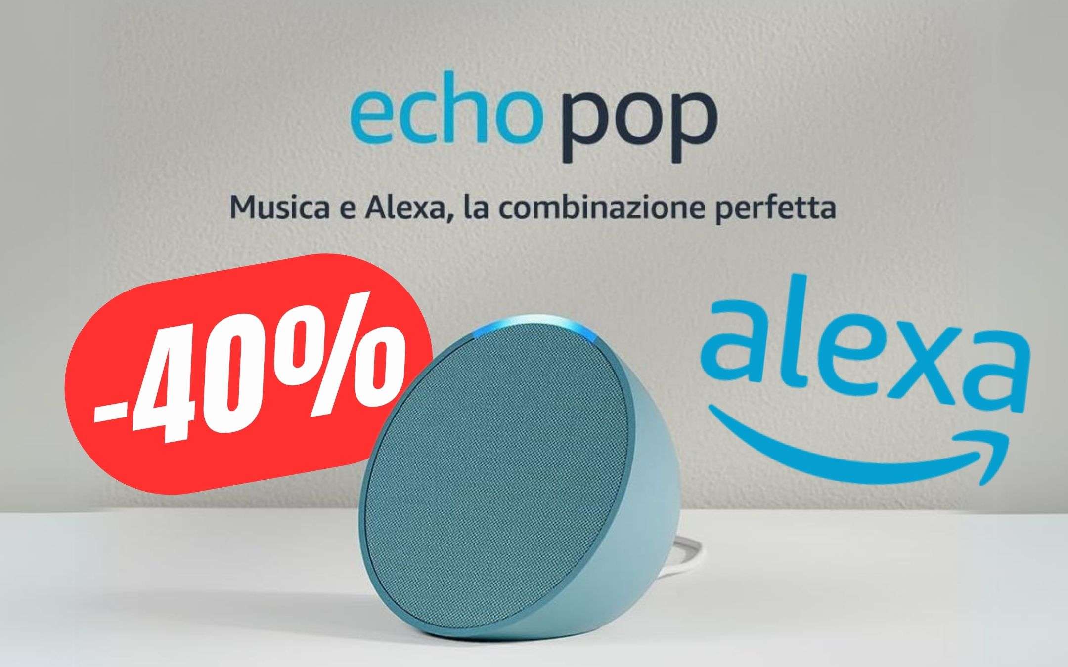 Con Amazon Echo Pop avrai ALEXA a un PREZZO SUPER
