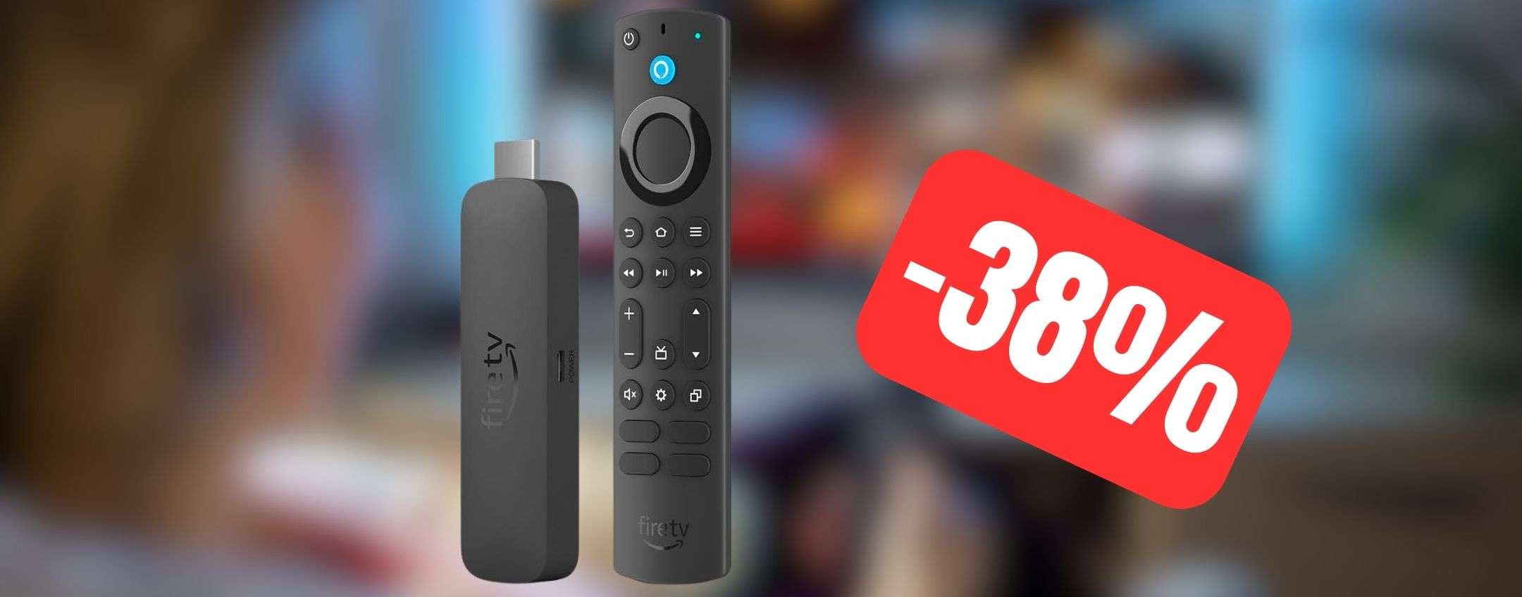 Fire TV Stick 4K Max è in SUPER SCONTO su Amazon (-38%)