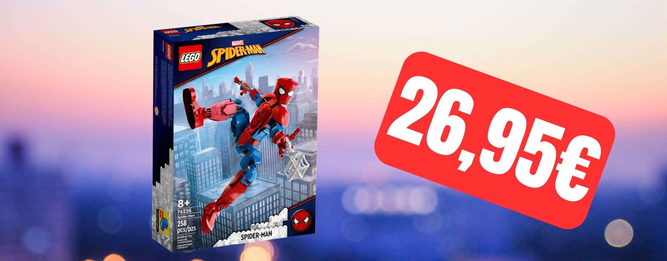 Il LEGO Spider-Man è in offerta ad un SUPER PREZZO su eBay