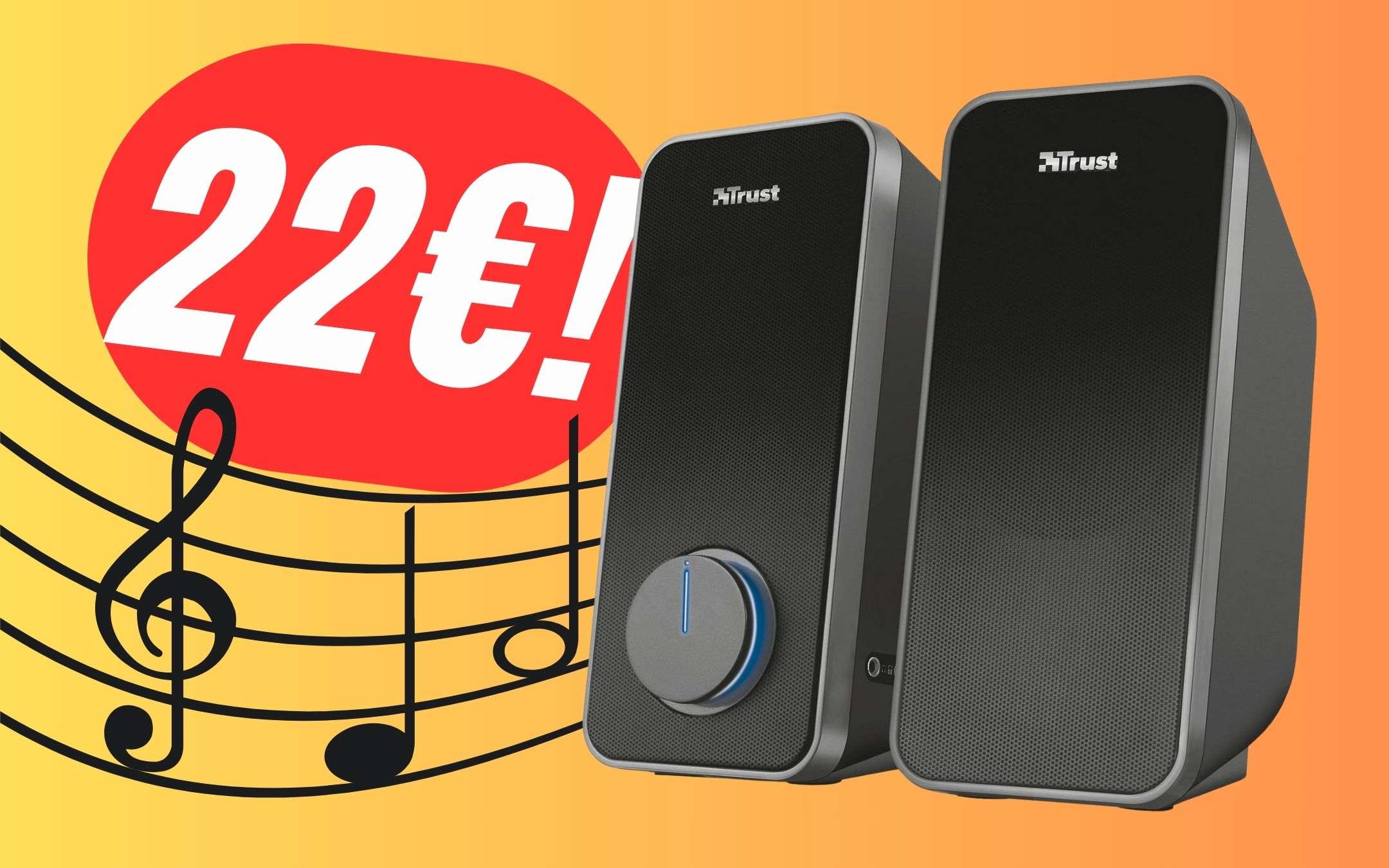 Casse Stereo a soli 22€?! Sì, grazie all'OFFERTA Amazon