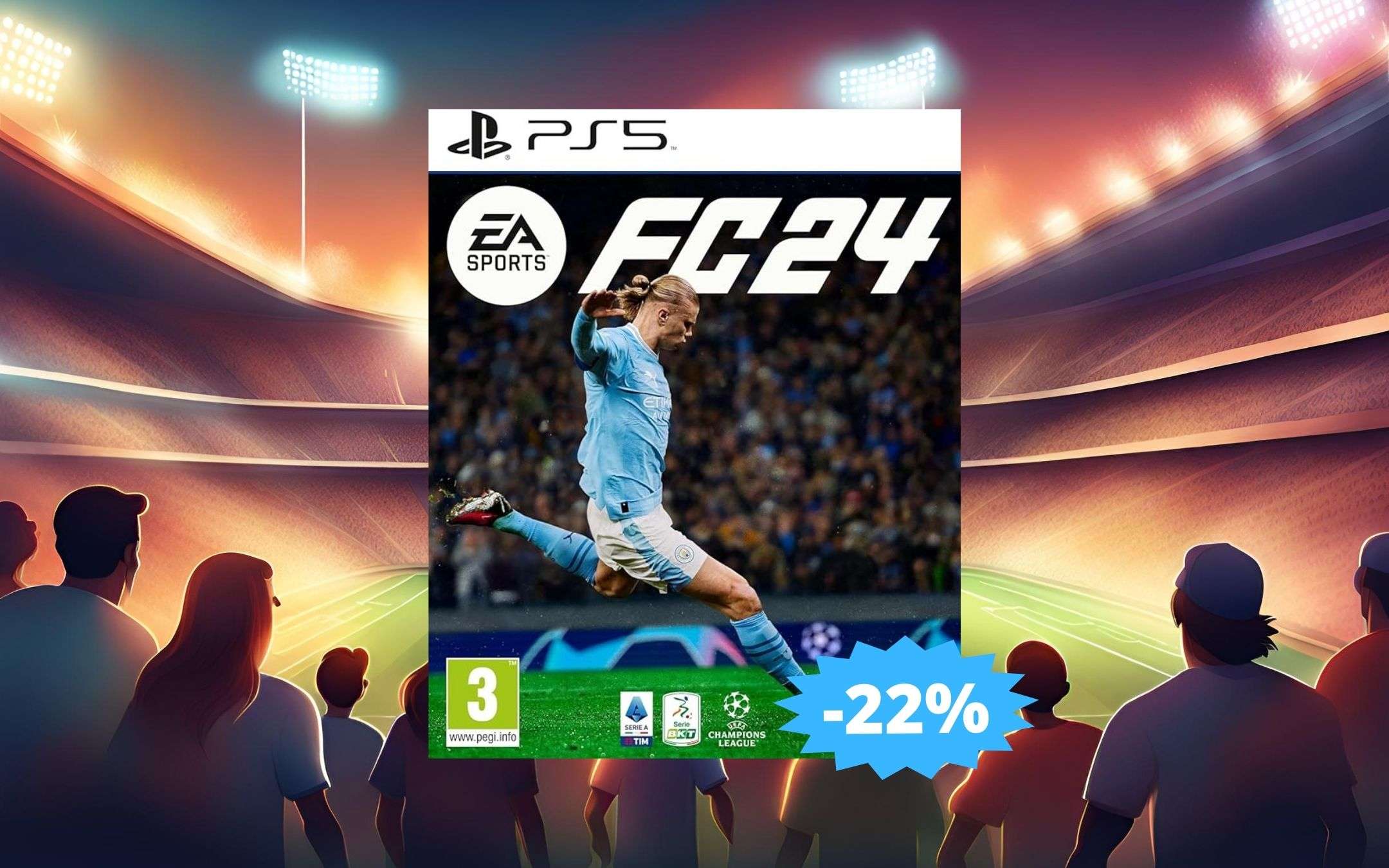 EA SPORTS FC 24 per PS5: ULTIME scorte a disposizione (-22%)