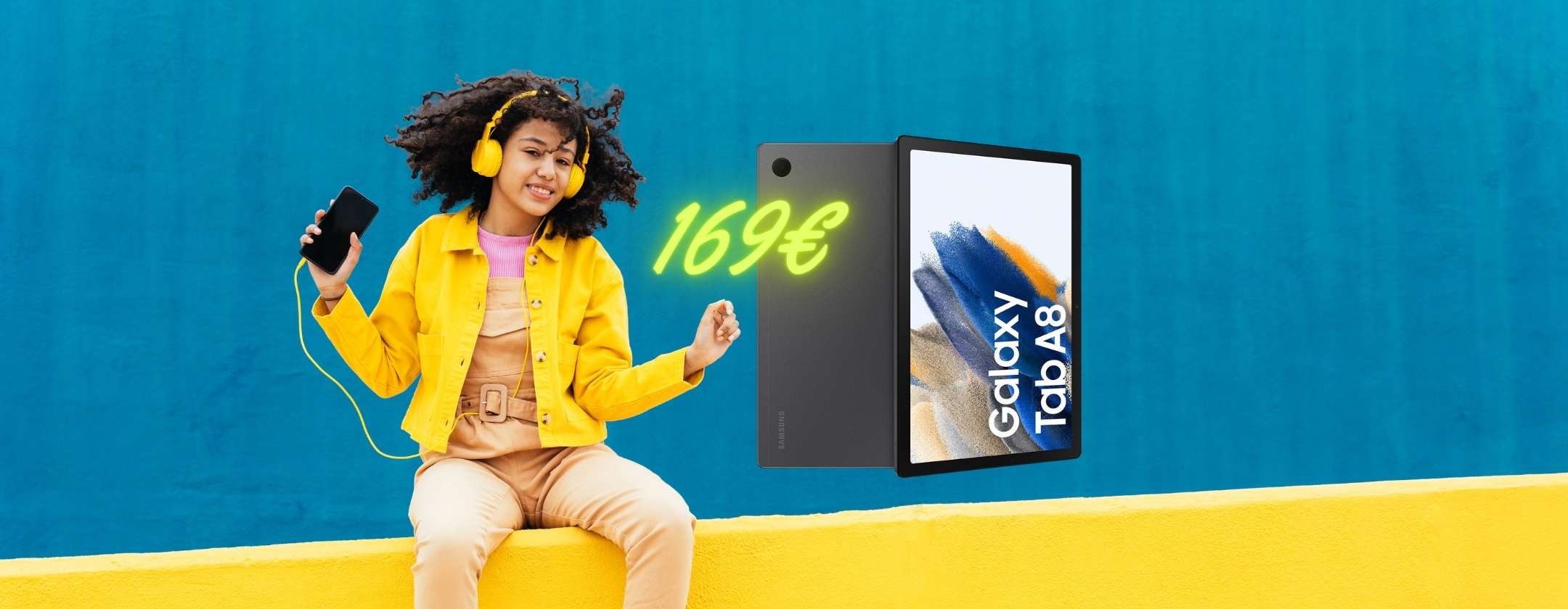 Samsung Galaxy Tab A8: a 169€ è un vero REGALO
