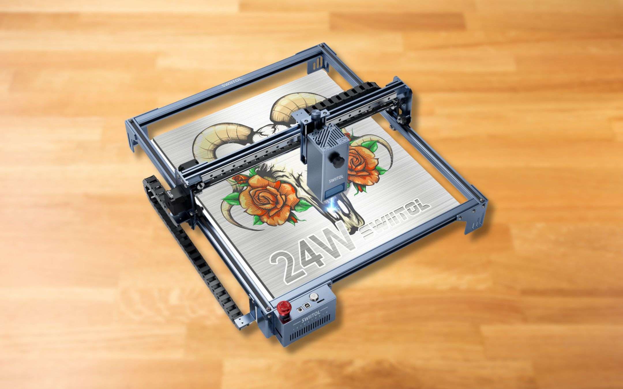 Swiitol C24 Pro: l'incisore laser TOP a prezzo MINI