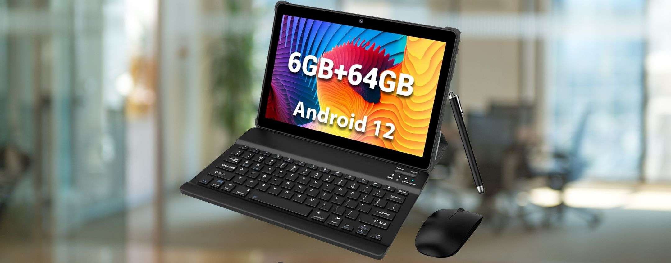 Questo tablet a 74€ lo usi come un VERO e proprio PC portatile: assurdo