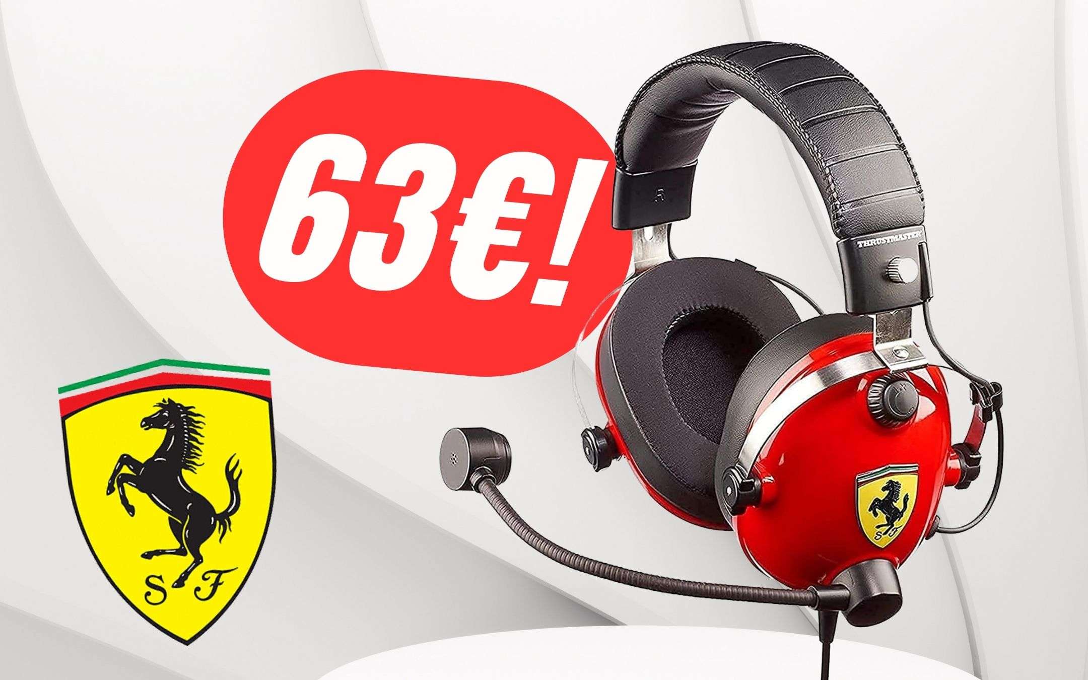 Scendi in pista con l'Headset della Scuderia Ferrari!